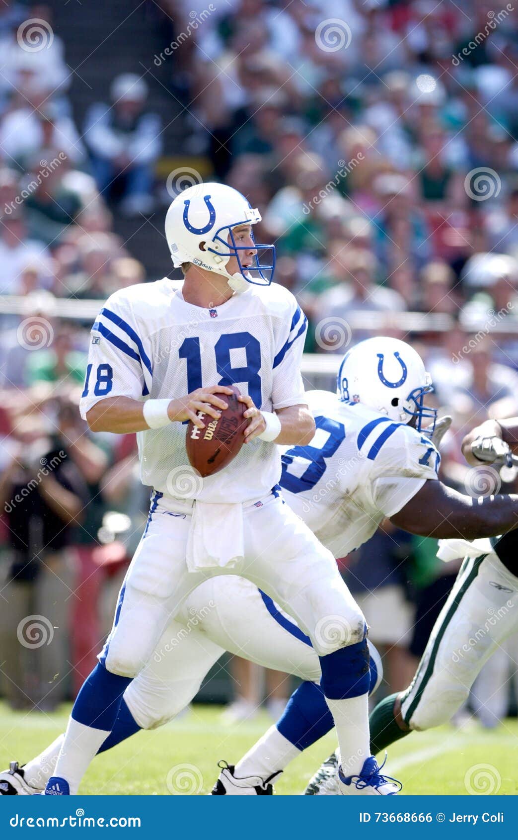 Indianapolis Colts QB Peyton Manning. Editorial Photo - Image of league ...