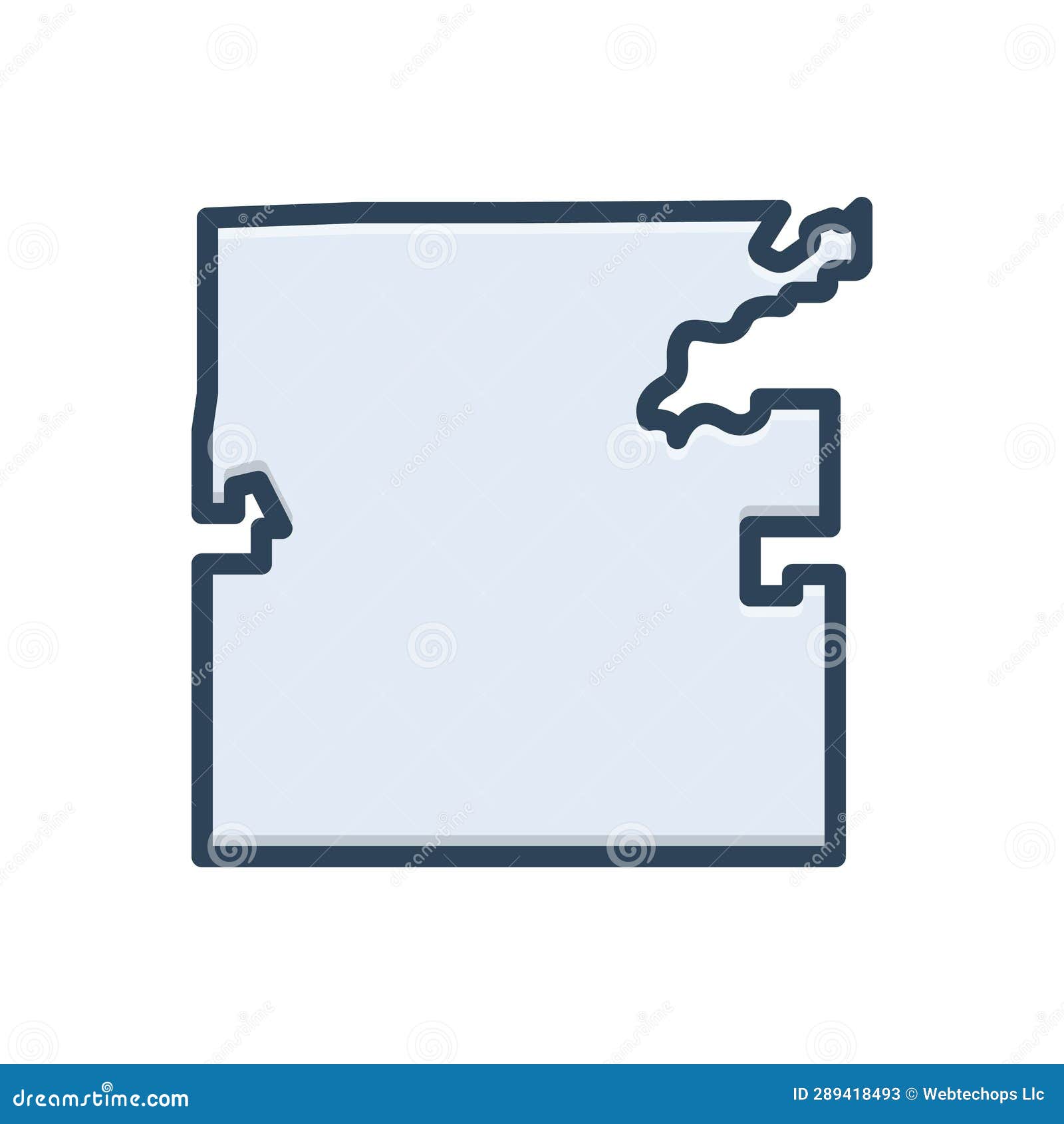 Color Illustration Icon for Indianapolis, Map and Border Stock ...