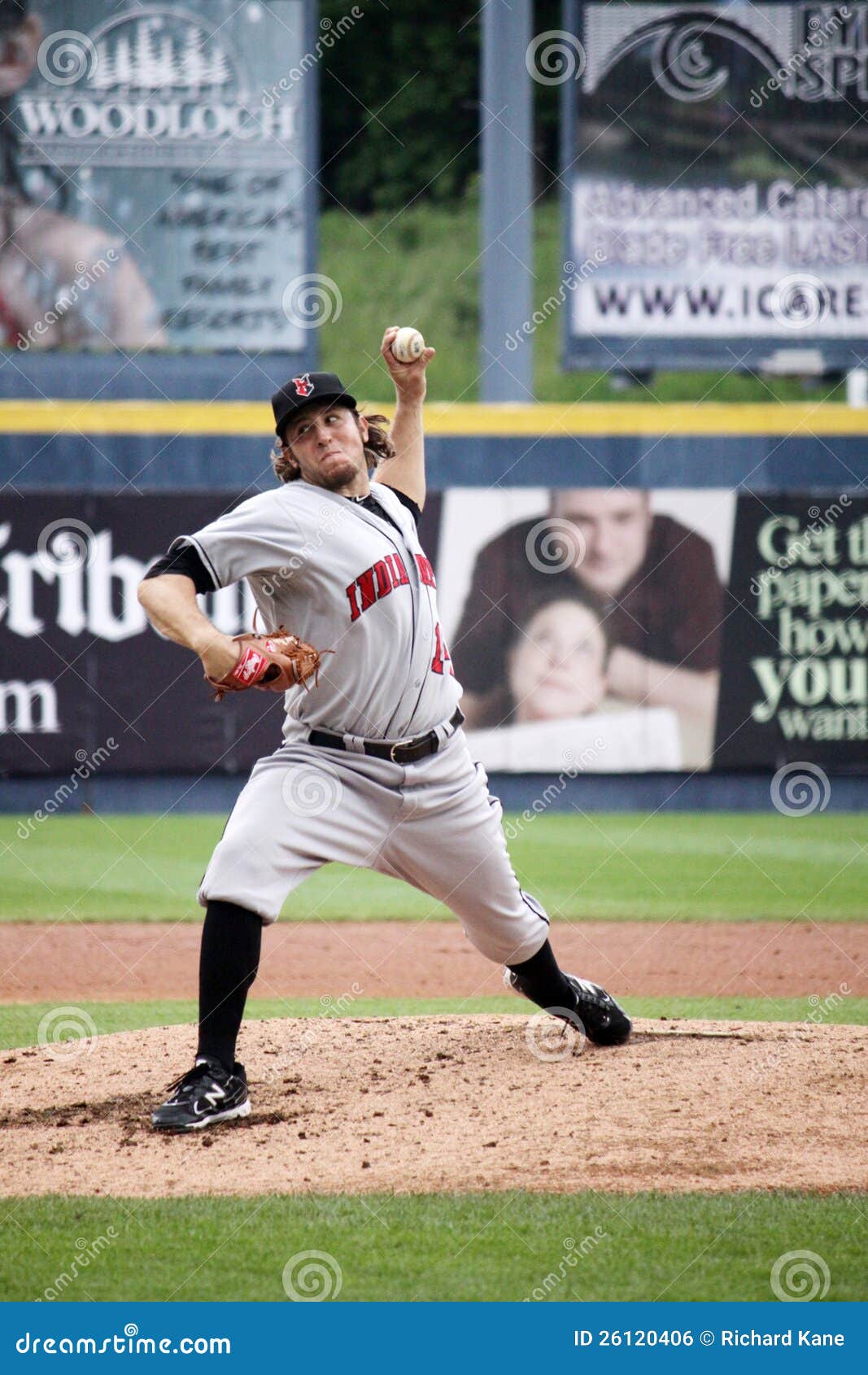 Indianapolis Indians Pitcher Daniel Moskos Editorial Photo - Image of ...