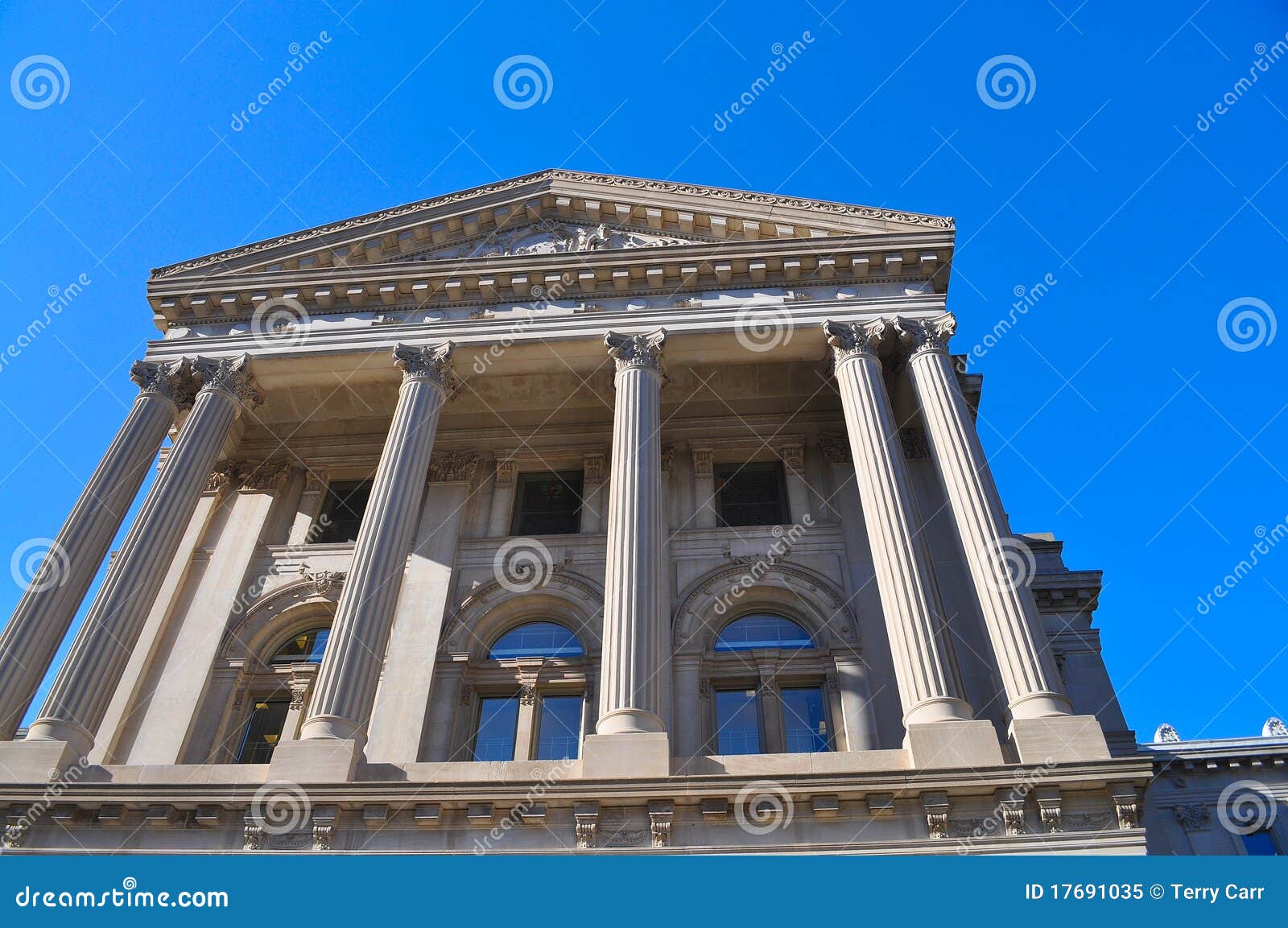 Indianapolis State Building Stock Image - Image of indiana, civic: 17691035