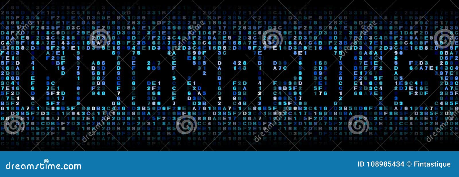 Indianapolis Text on Hex Code Illustration Stock Illustration ...