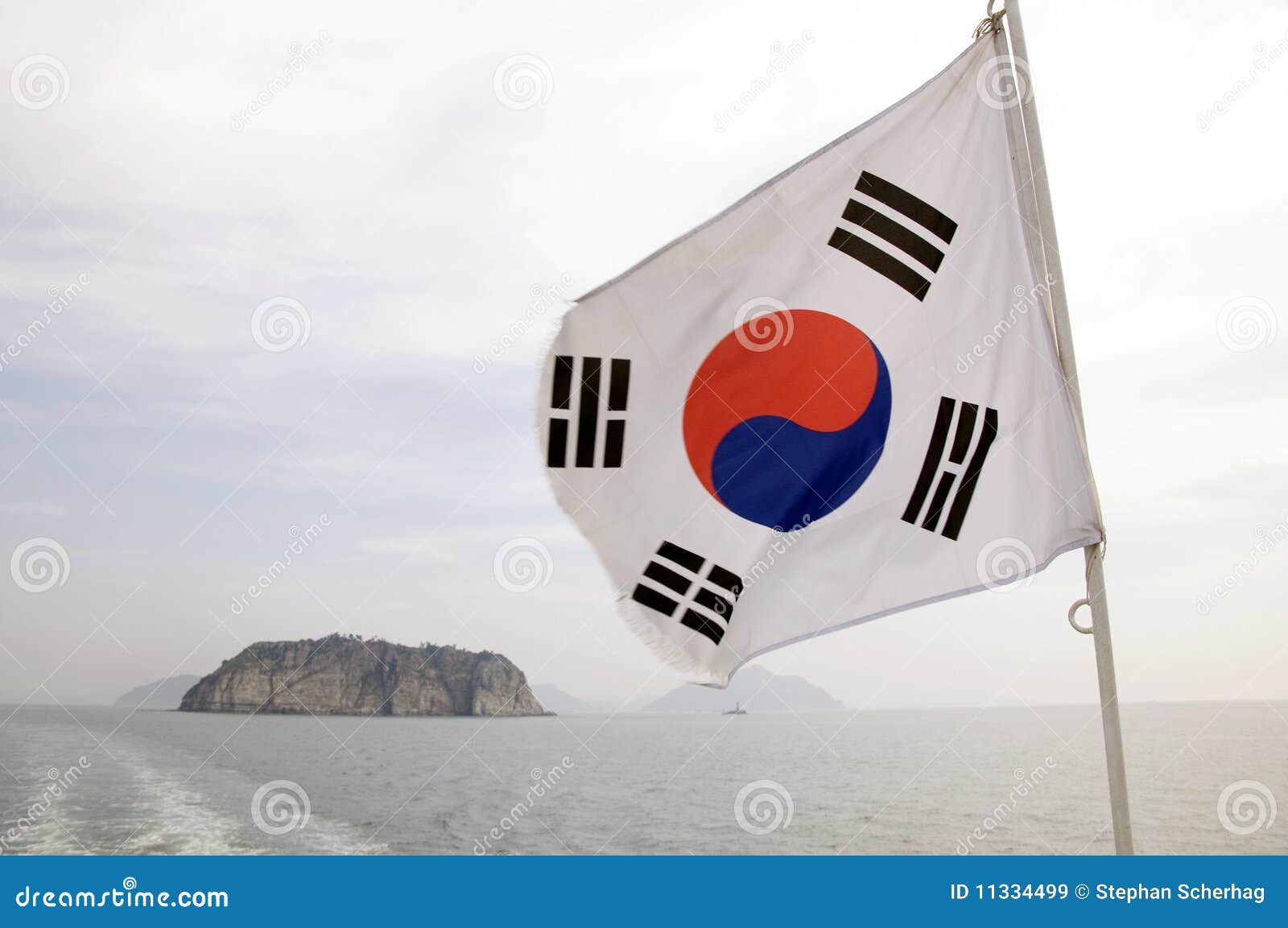 Indicador surcoreano imagen de archivo. Imagen de claro - 11334499