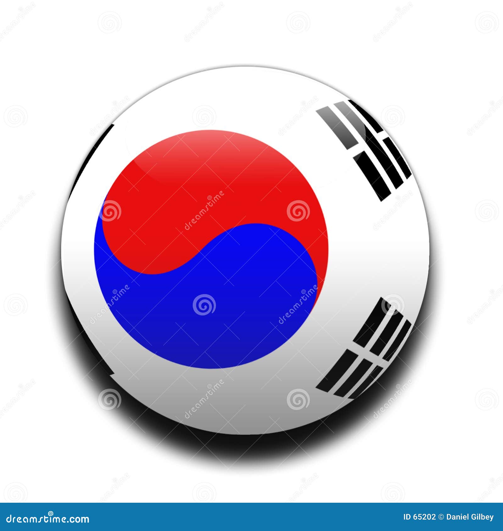 Indicador surcoreano stock de ilustración. Ilustración de oriente - 65202