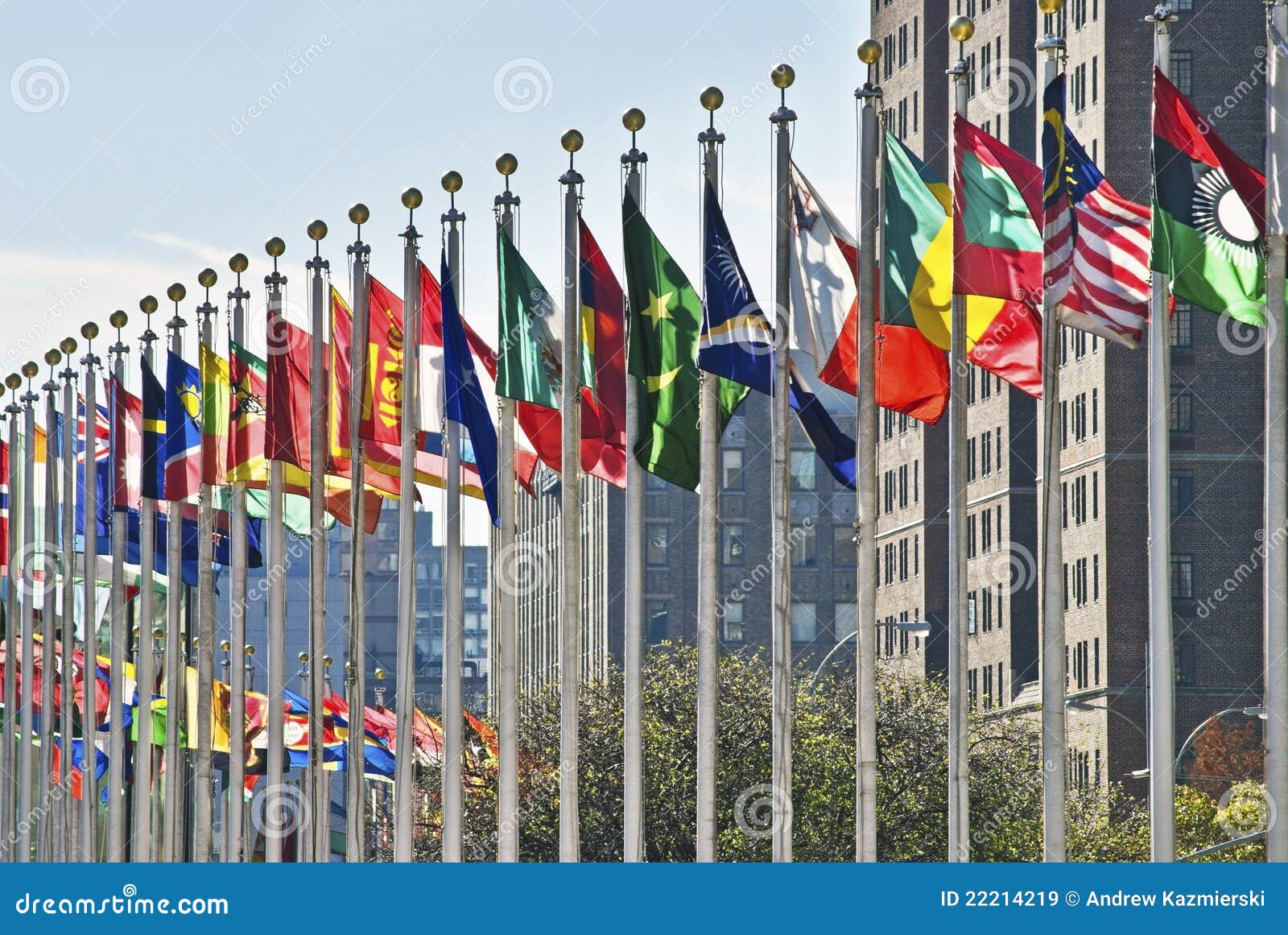Indicateurs de l'ONU image stock. Image du neuf, d0, landmark - 22214219