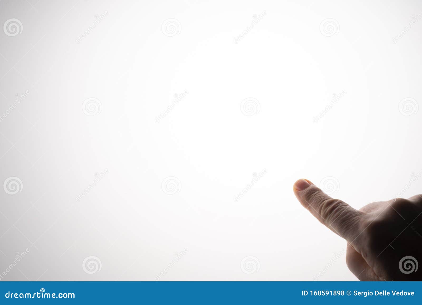 The pointing finger stock photo. Image of businessman - 168591898