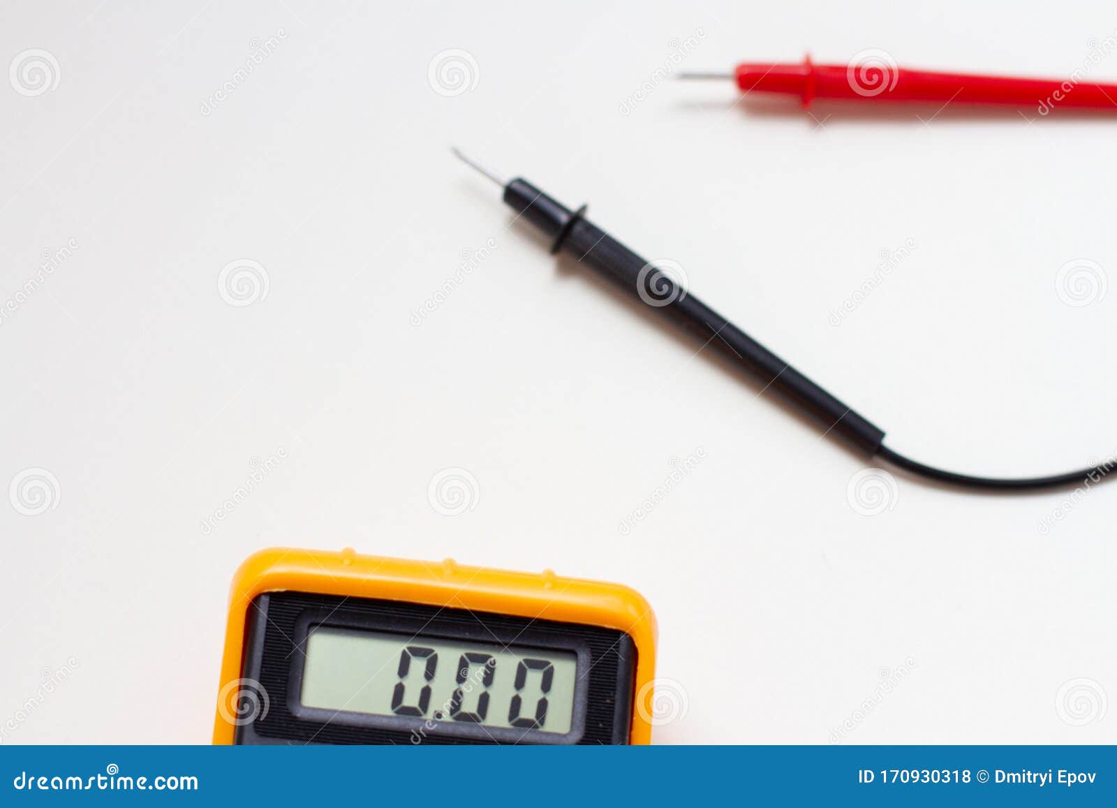Indications on the Display of the Device for Measuring Current Stock ...
