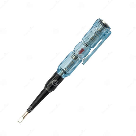 Indicator Screwdriver for Determining the Electrical Phase Isolated on ...