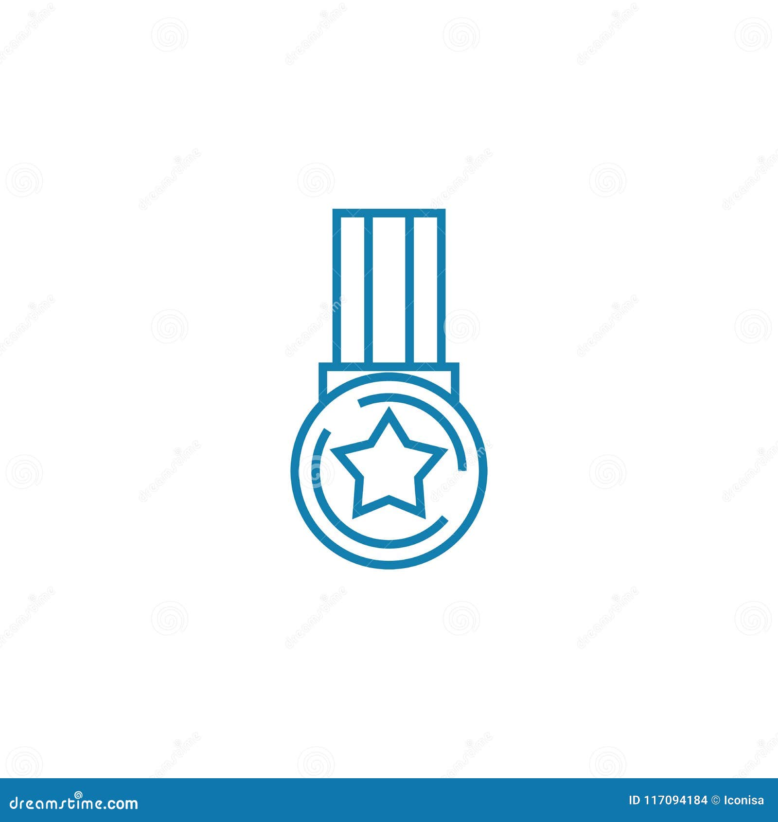 Indicator Of Success Linear Icon Concept Indicator Of Success Line