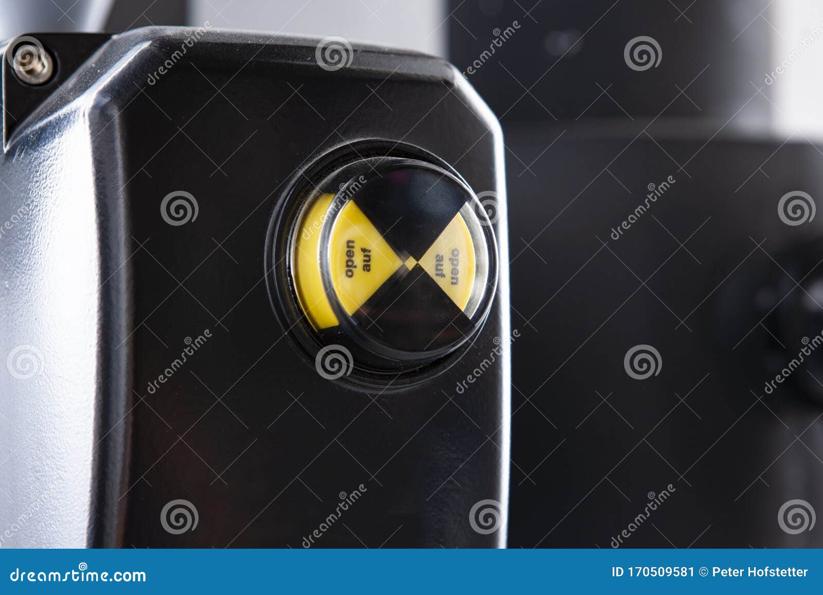 Indicator and Switch for an Open and Close Position Stock Image - Image ...