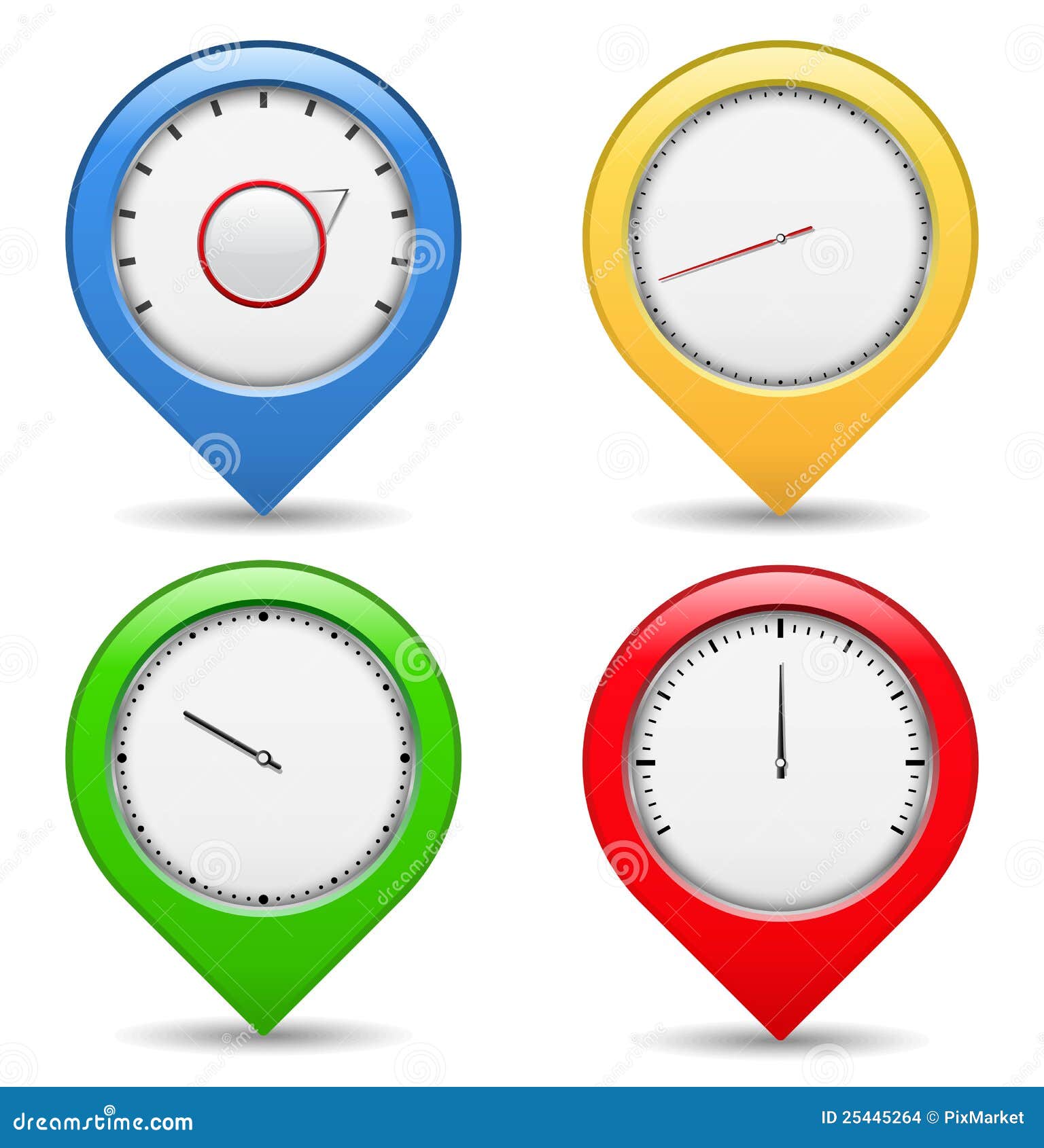 Indicators stock vector. Illustration of interval, sign - 25445264