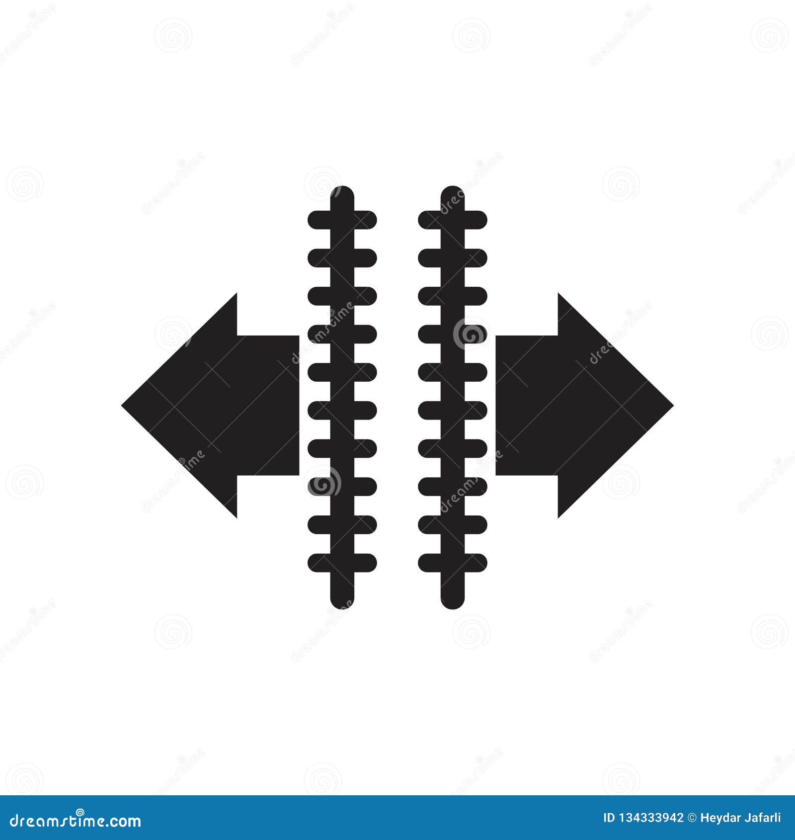 Indicators Icon Vector Sign and Symbol Isolated on White Background ...