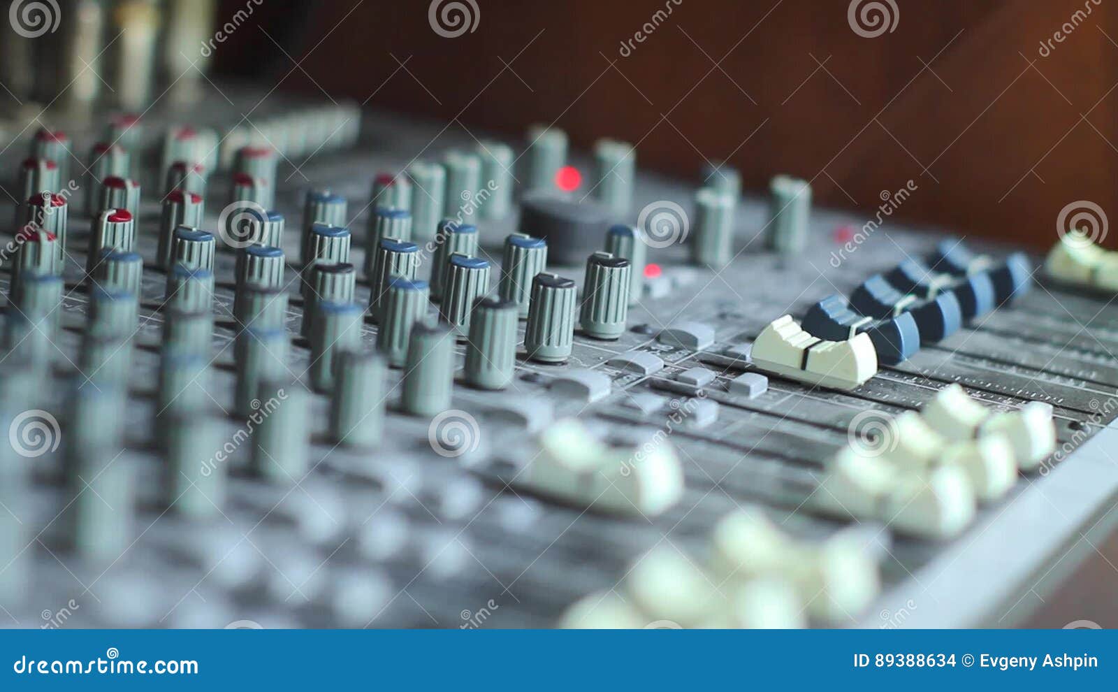 The Indicators on the Mixer Stock Footage - Video of mixing, button ...
