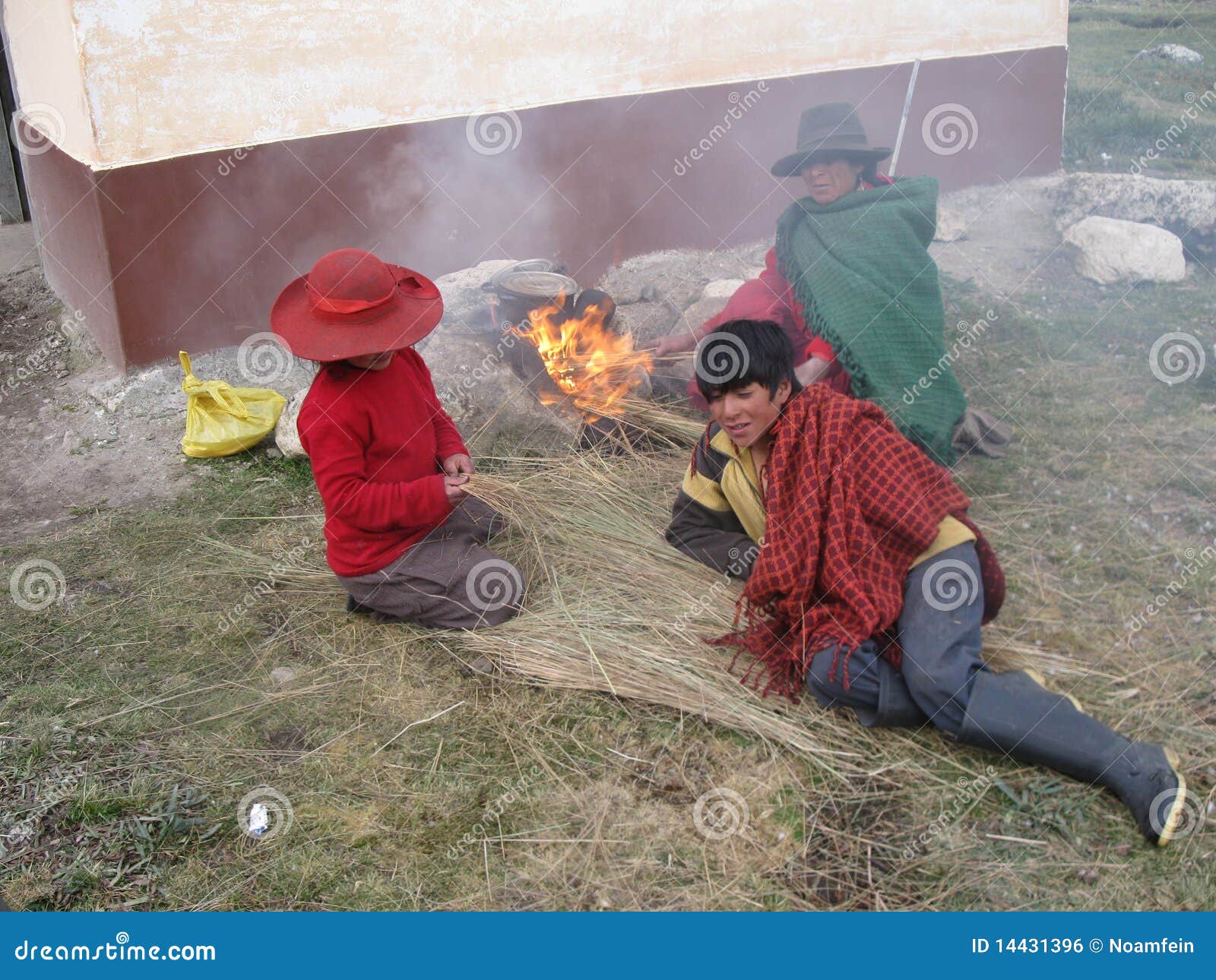 Indigence Peruvian family editorial photo. Image of indigence - 14431396