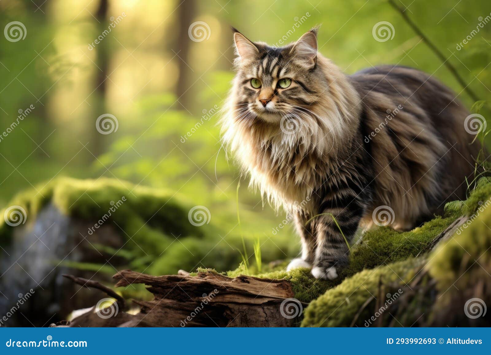 An Indigenous Cat in Its Natural Habitat Stock Image - Image of ...