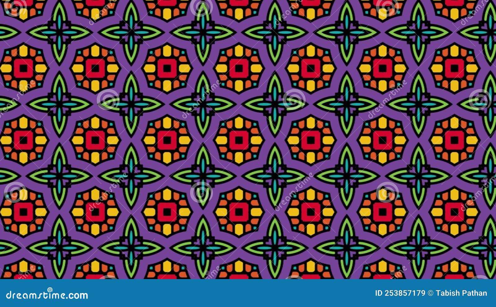 Indigenous Ethnic Pattern Design Backdrop Sliding. Seamless Abstract ...