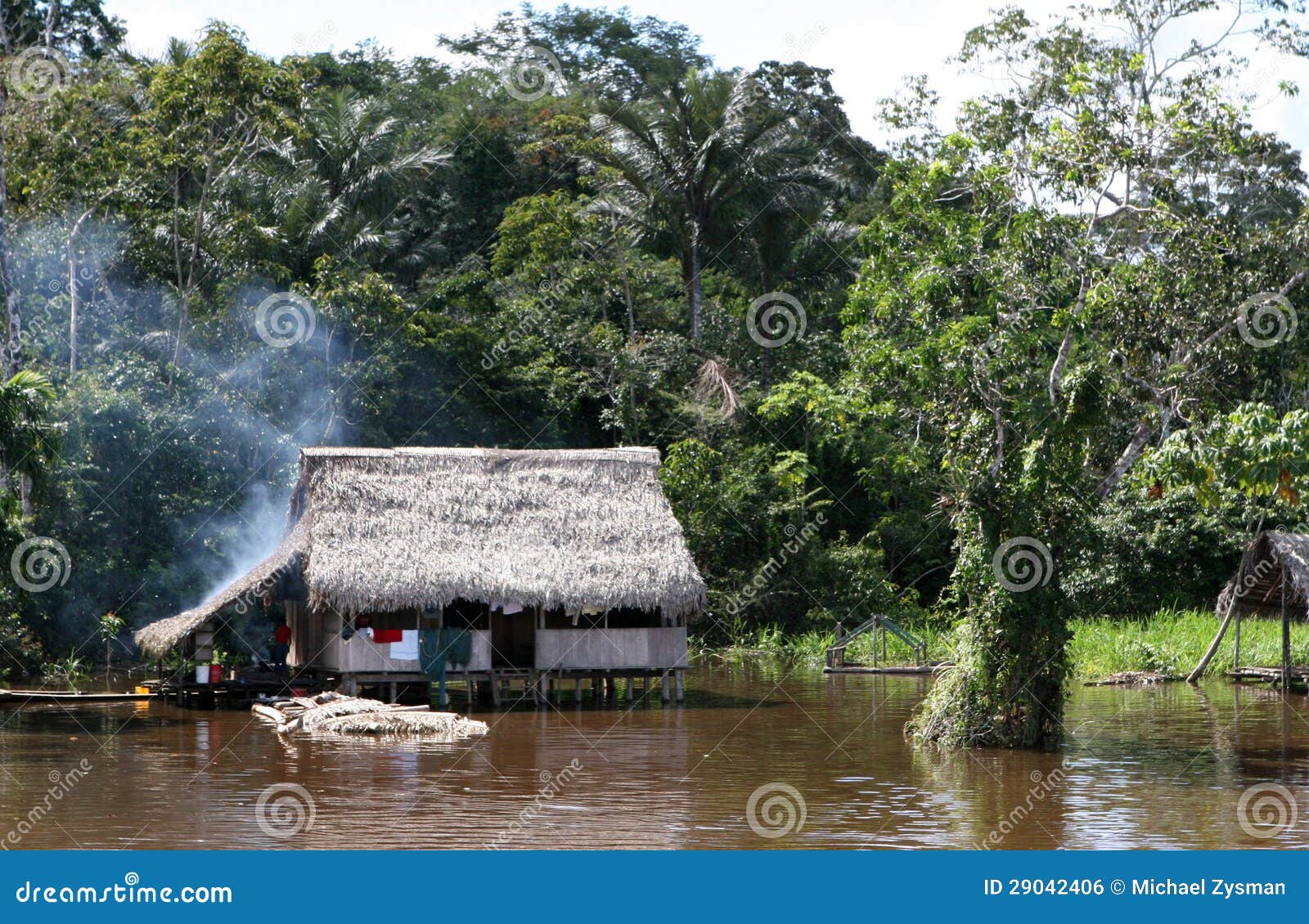 Indigenous House stock photo. Image of tribes, green - 29042406