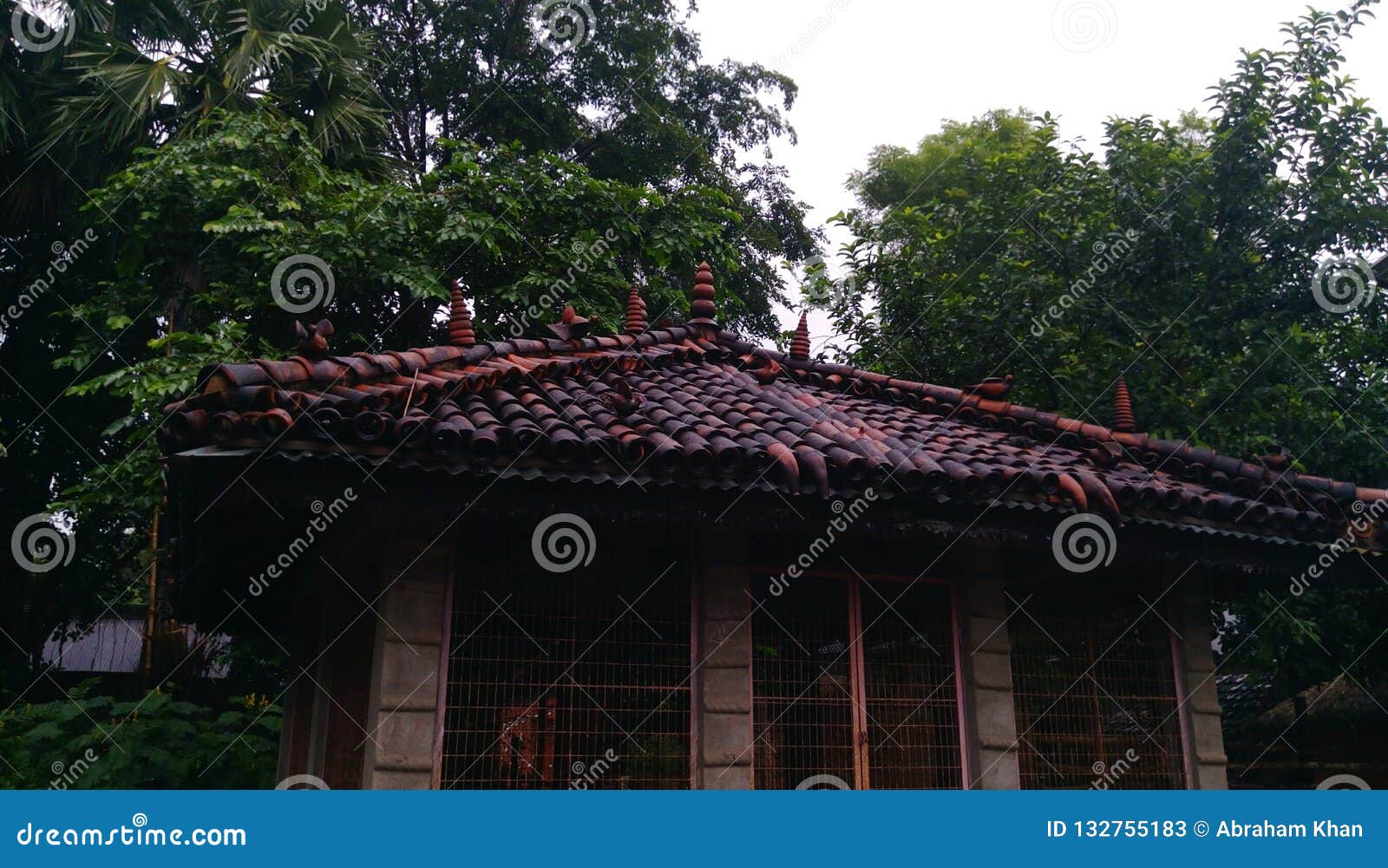 Indigenous house shed. stock image. Image of indigenous - 132755183