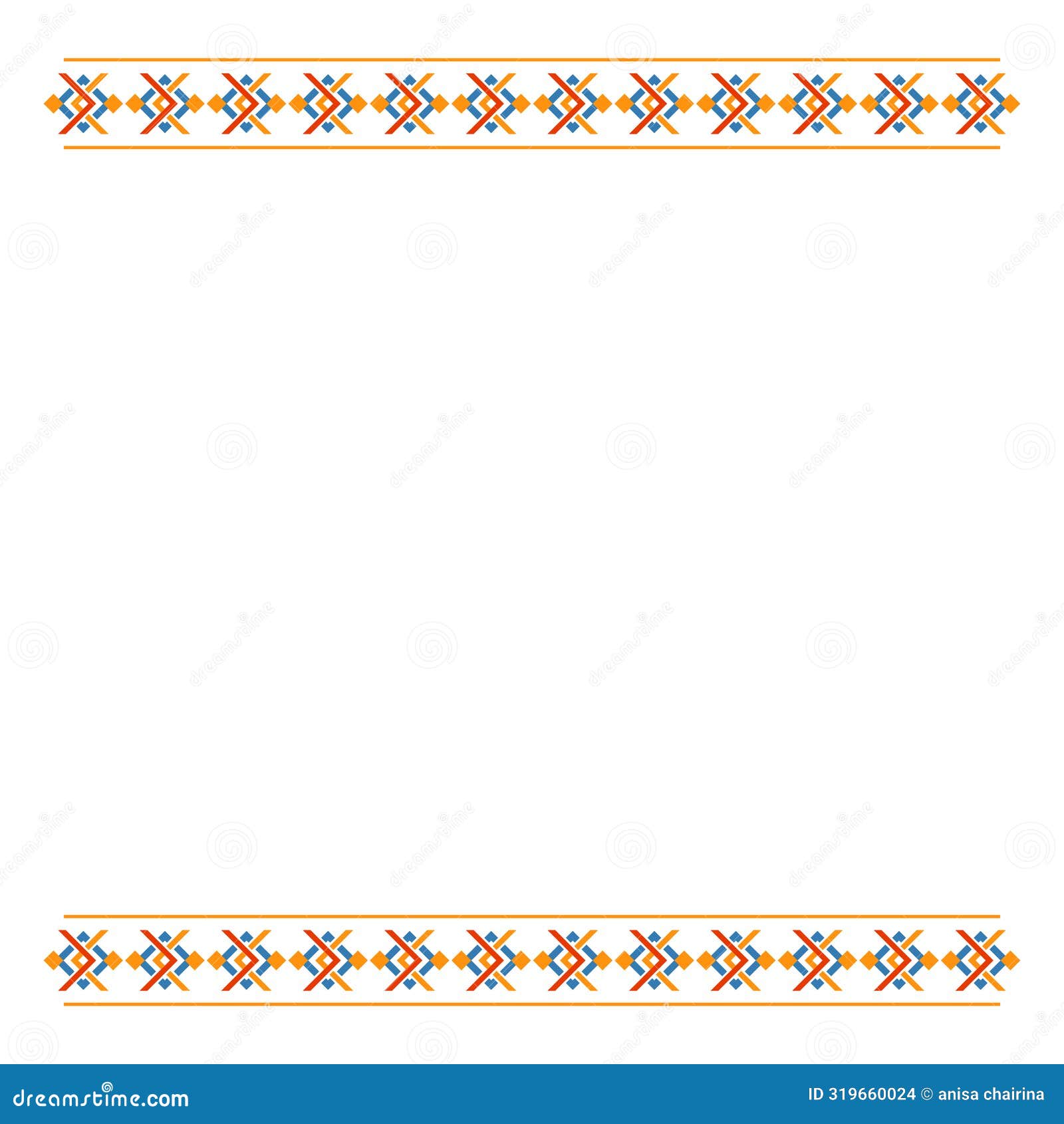 Indigenous Native Frame Vector Design Stock Vector - Illustration of ...