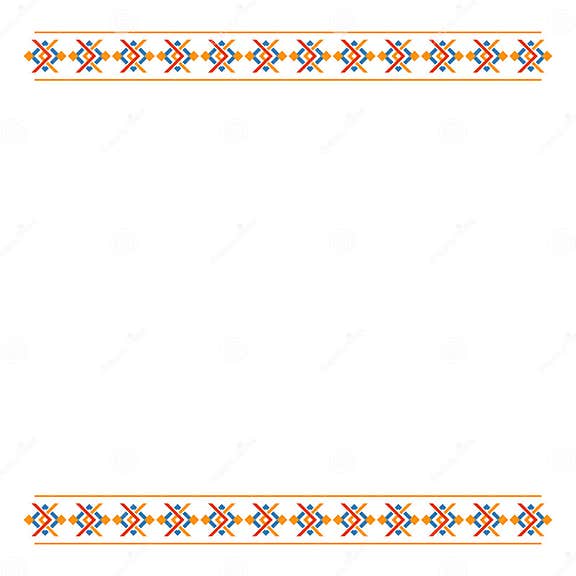 Indigenous Native Frame Vector Design Stock Vector - Illustration of ...