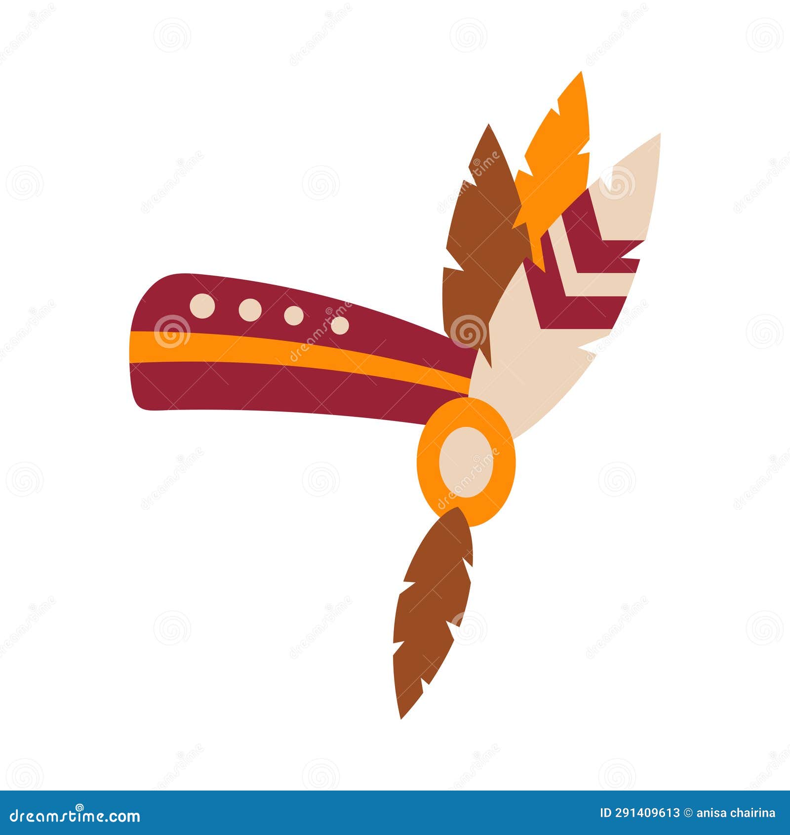 Indigenous People Day Element Vector Design Stock Illustration ...