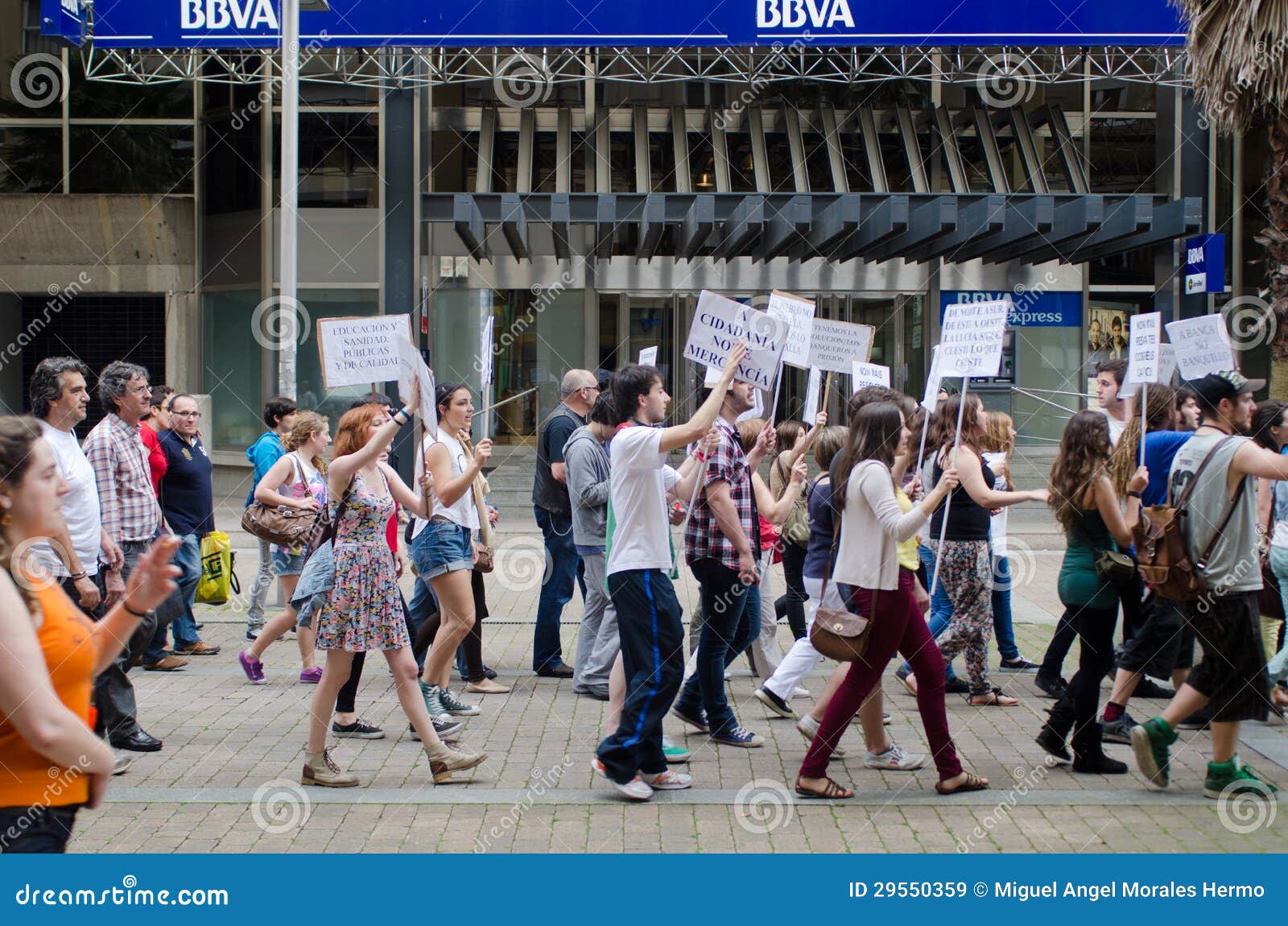 Indignant people editorial stock image. Image of protest - 29550359
