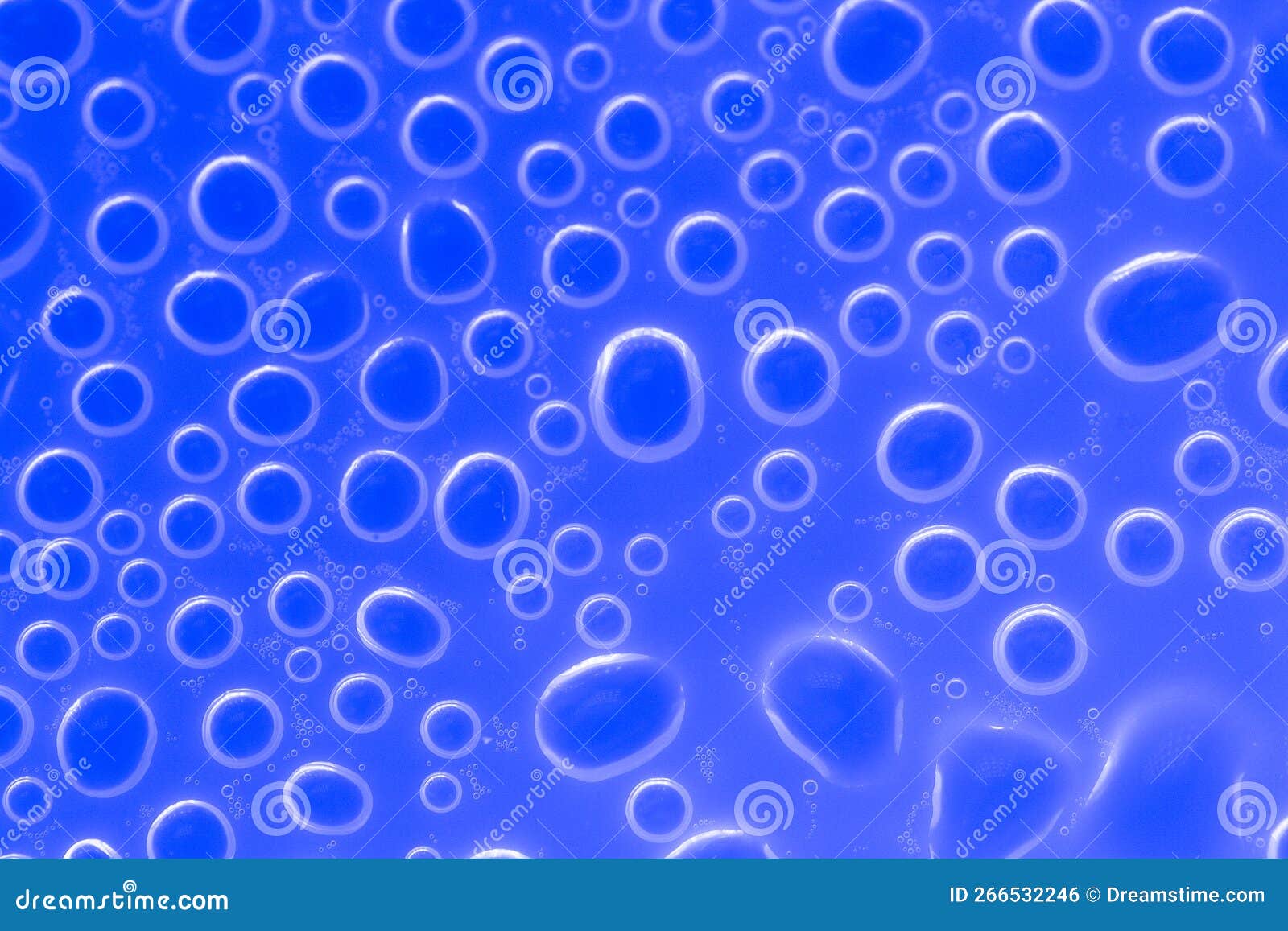 .Indigo Background with Circles. Bubbles Blue Background.Indigo Pattern ...