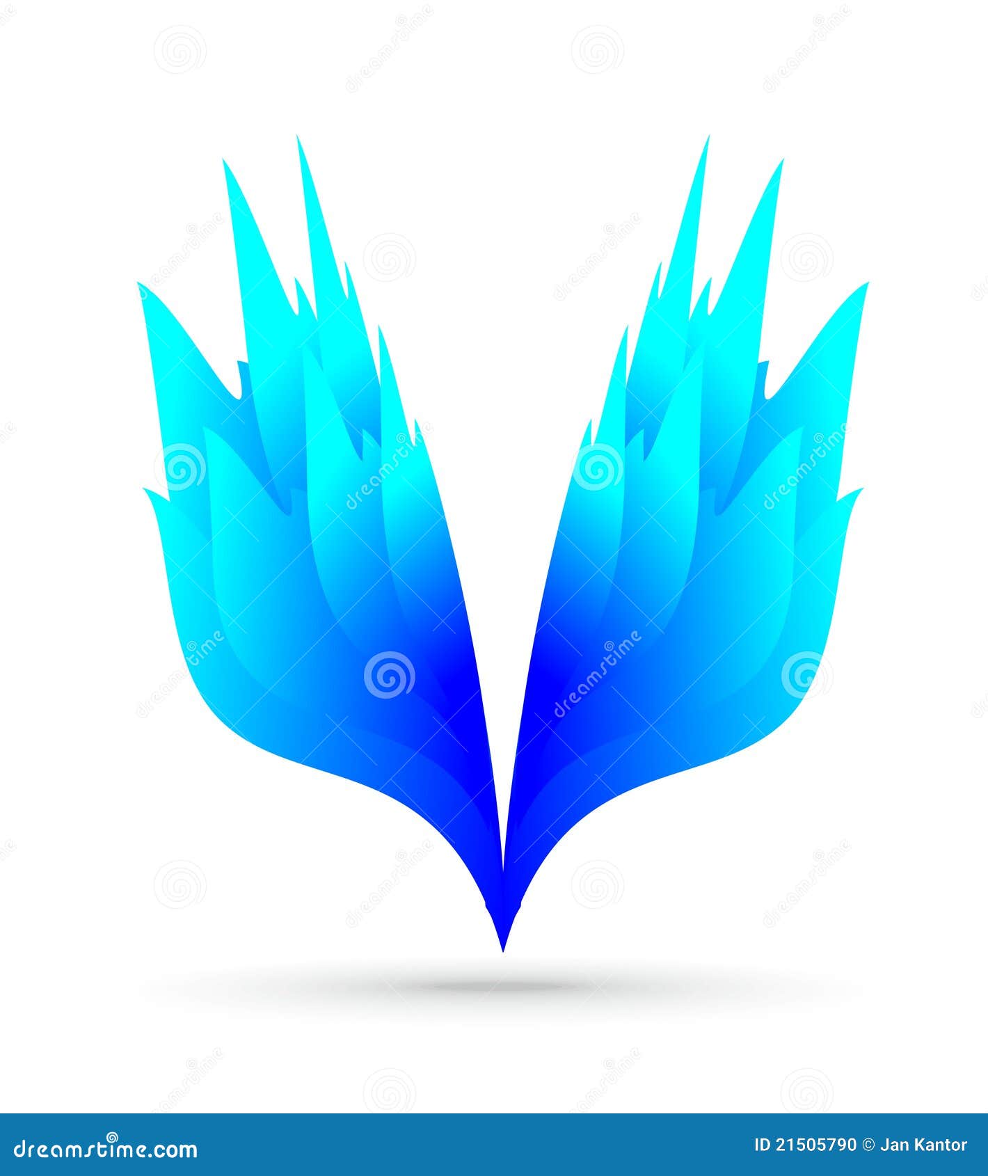 Indigo blue fire stock illustration. Illustration of futuristic - 21505790