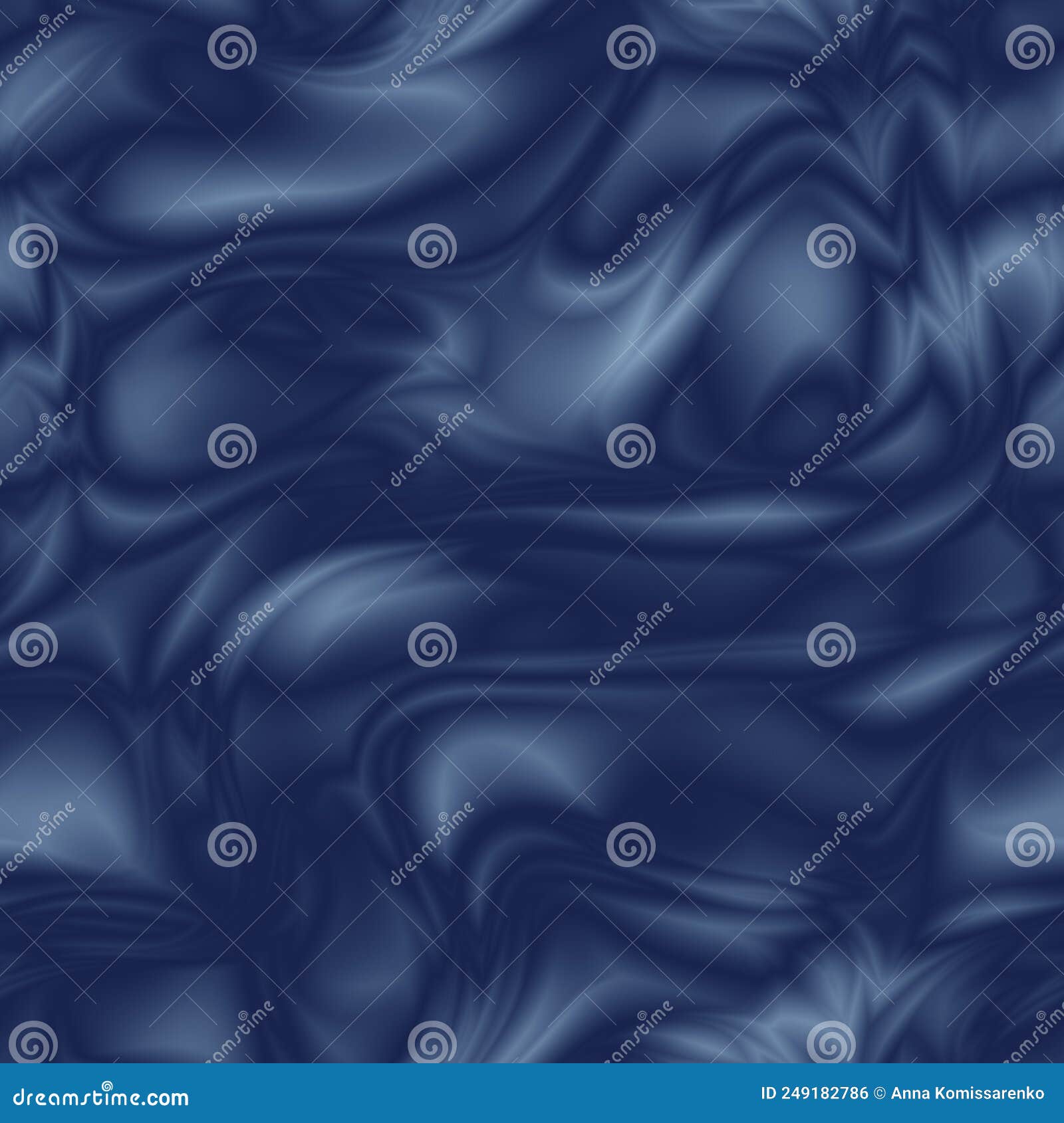 Deep Blue Abstract Space Seamless Techno Background Stock Illustration ...