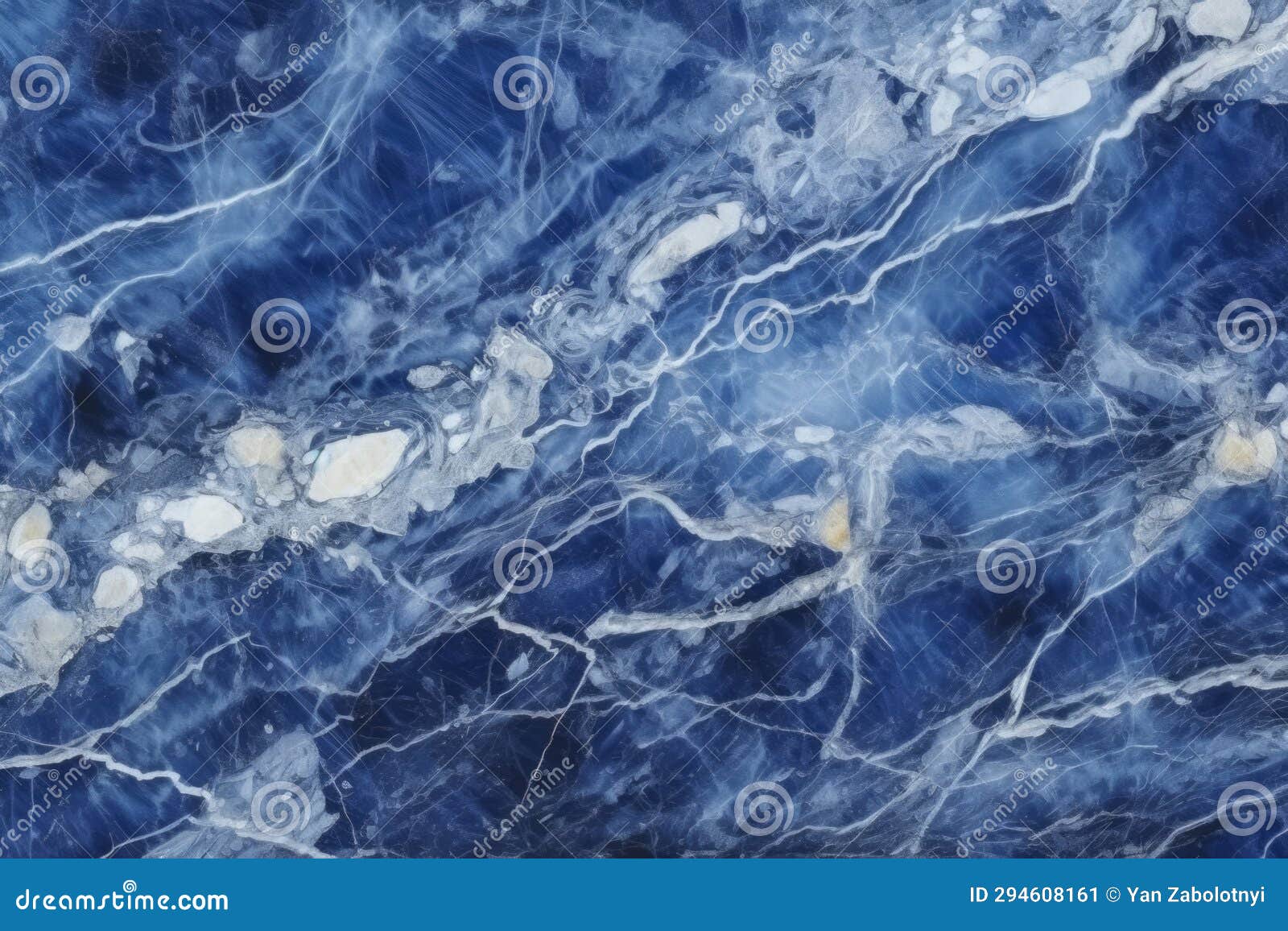 Indigo Marble Stone Texture Banner Stock Illustration - Illustration of ...