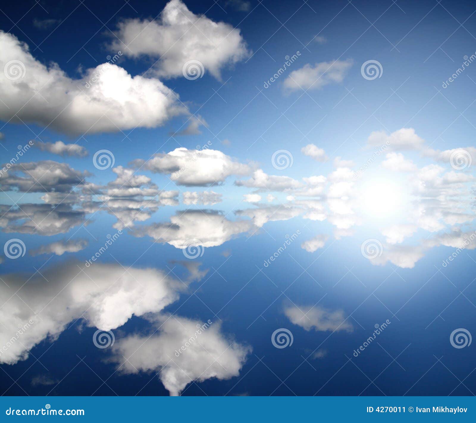 Indigo Sky stock image. Image of ozone, indigo, cloud - 4270011