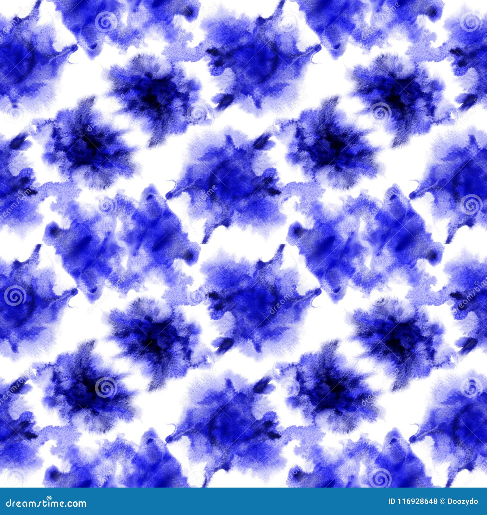 Indigo splashes pattern. stock photo. Image of purple - 116928648
