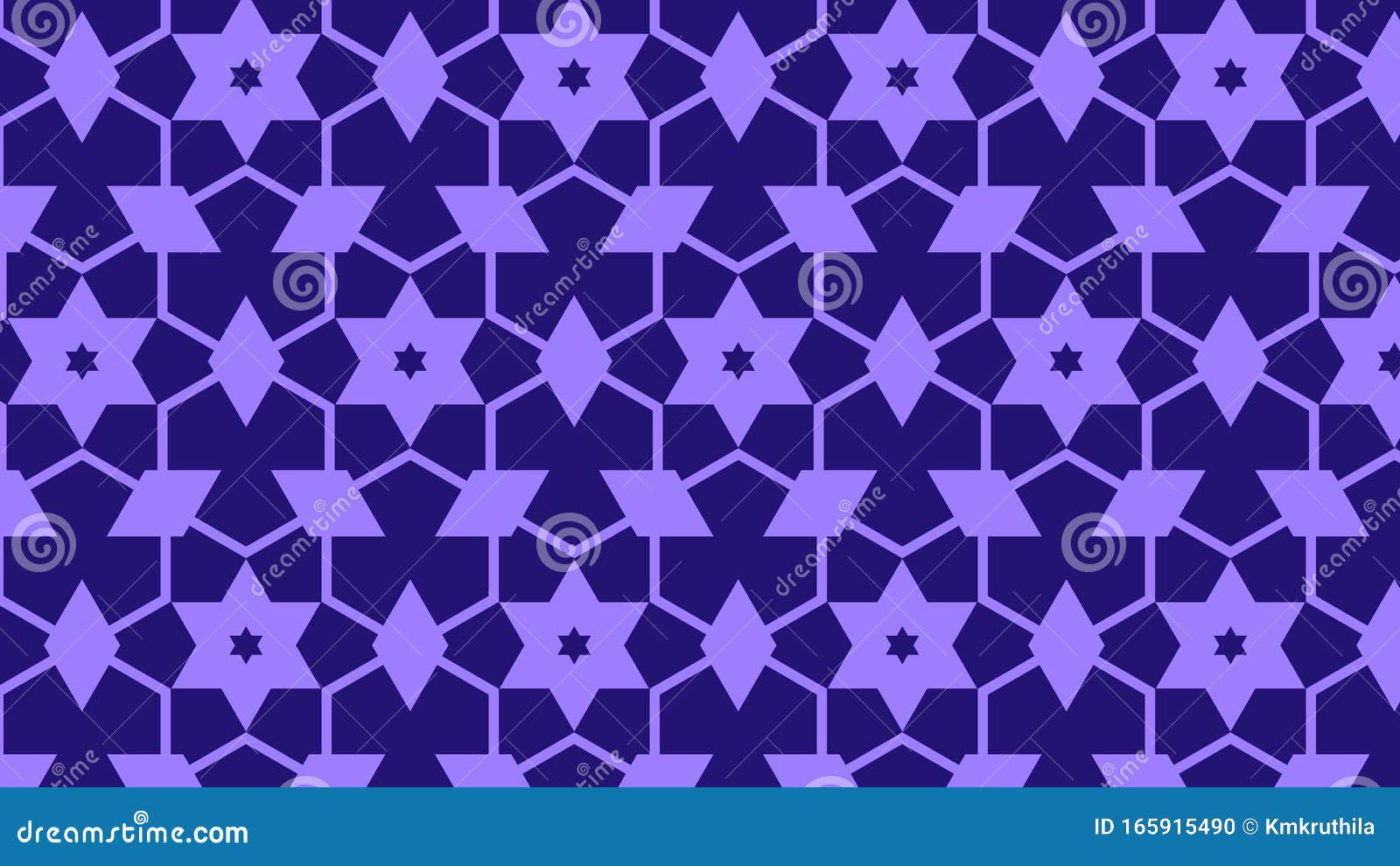 Indigo Star Background Pattern Graphic Stock Vector - Illustration of ...