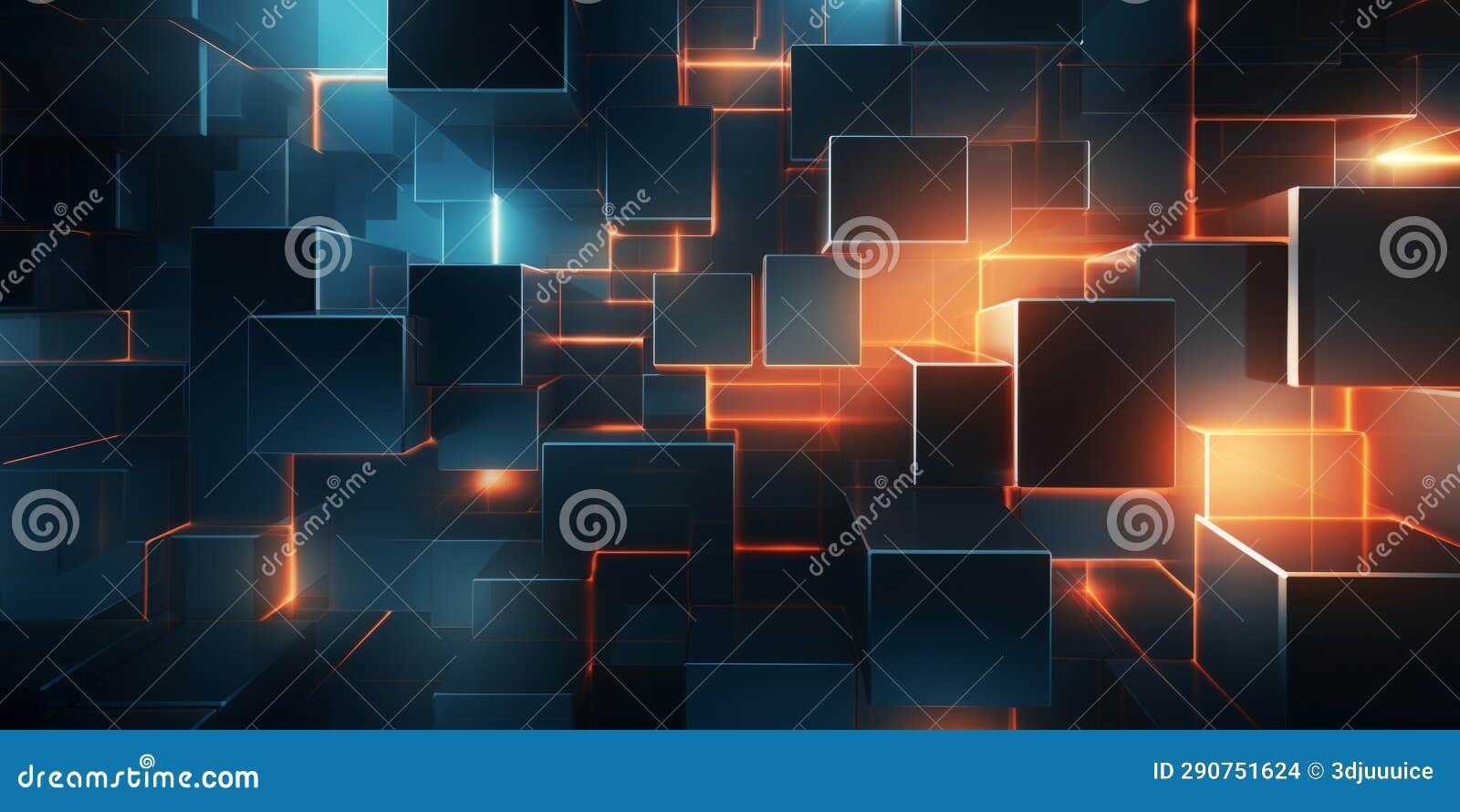 Indirect Lighting Creative Abstract Geometric Texture. Stock Photo ...