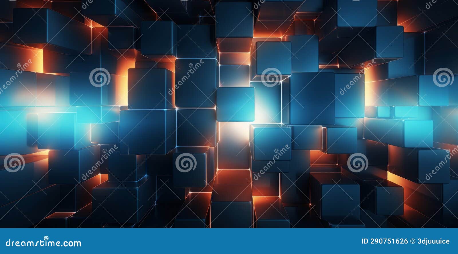 Indirect Lighting Creative Abstract Geometric Texture. Stock Photo ...