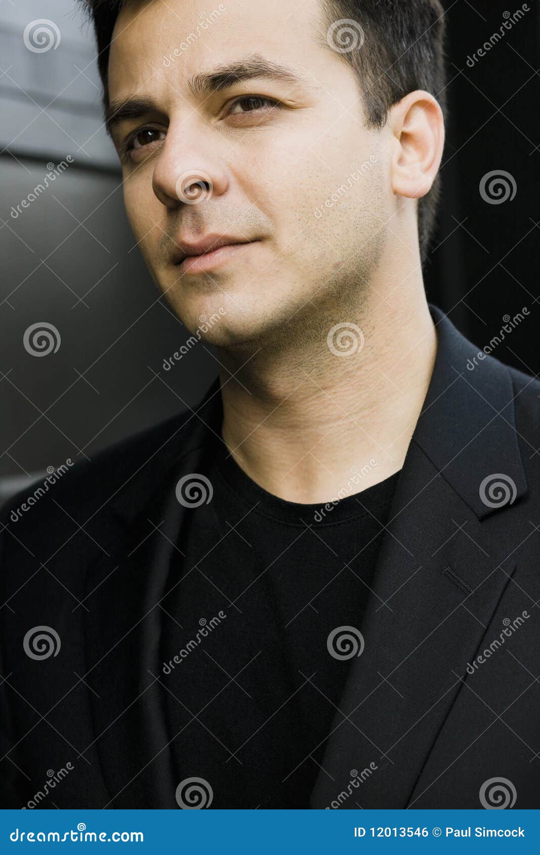 Indisch Mannetje stock foto. Image of persoon, één, portret - 12013546