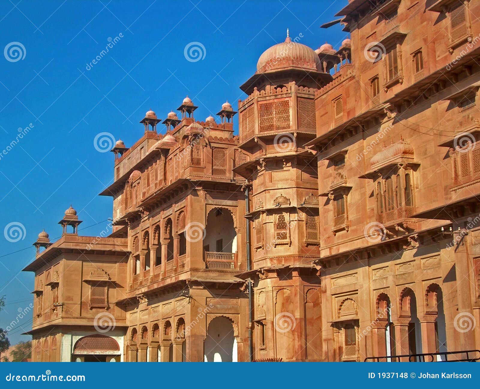 Indische Architectuur in Jodhpur Stock Foto - Image of hindoeïsme ...