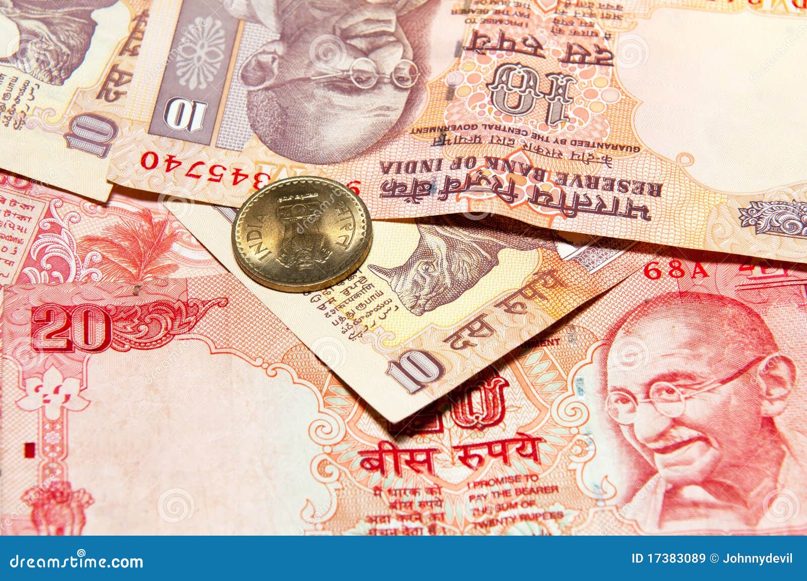 Indische Rupie stockbild. Bild von geld, indisch, finanzen - 17383089