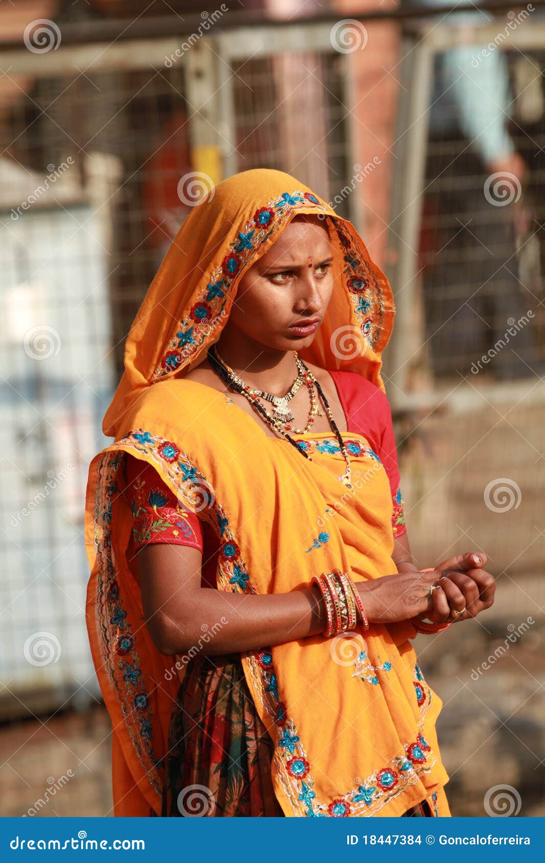 Indische vrouw redactionele stock afbeelding. Image of aziatisch - 18447384