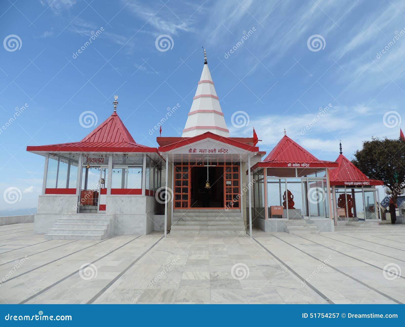 Indischer Hinduistischer Tempel Stockbild - Bild von himalaja ...