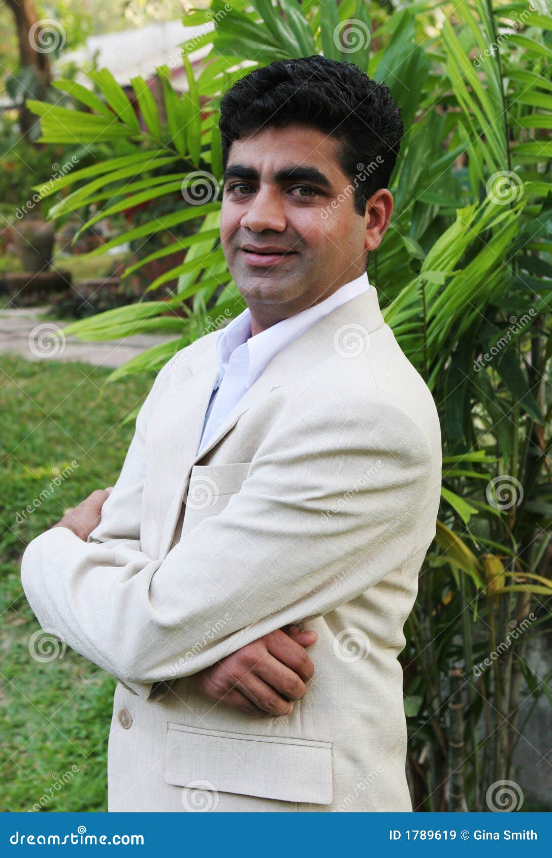 Indischer Mann stockbild. Bild von hell, gesicht, fluglage - 1789619