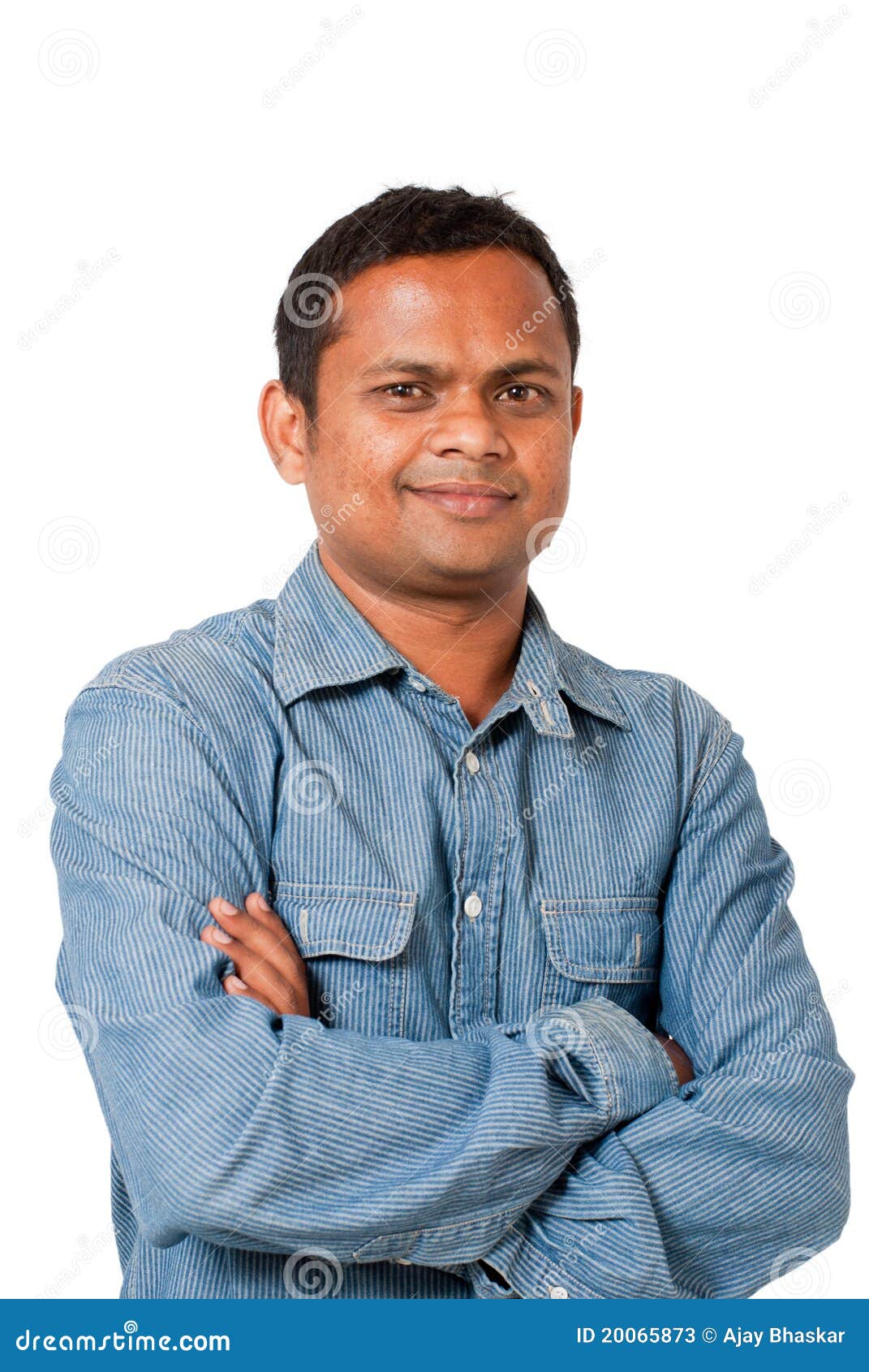 Indischer Mann stockbild. Bild von leute, lächeln, indien - 20065873