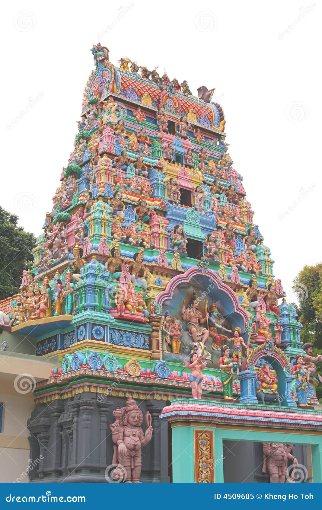 Indischer Tempel-frommer Heiliger Boden Stockbild - Bild von geistig ...