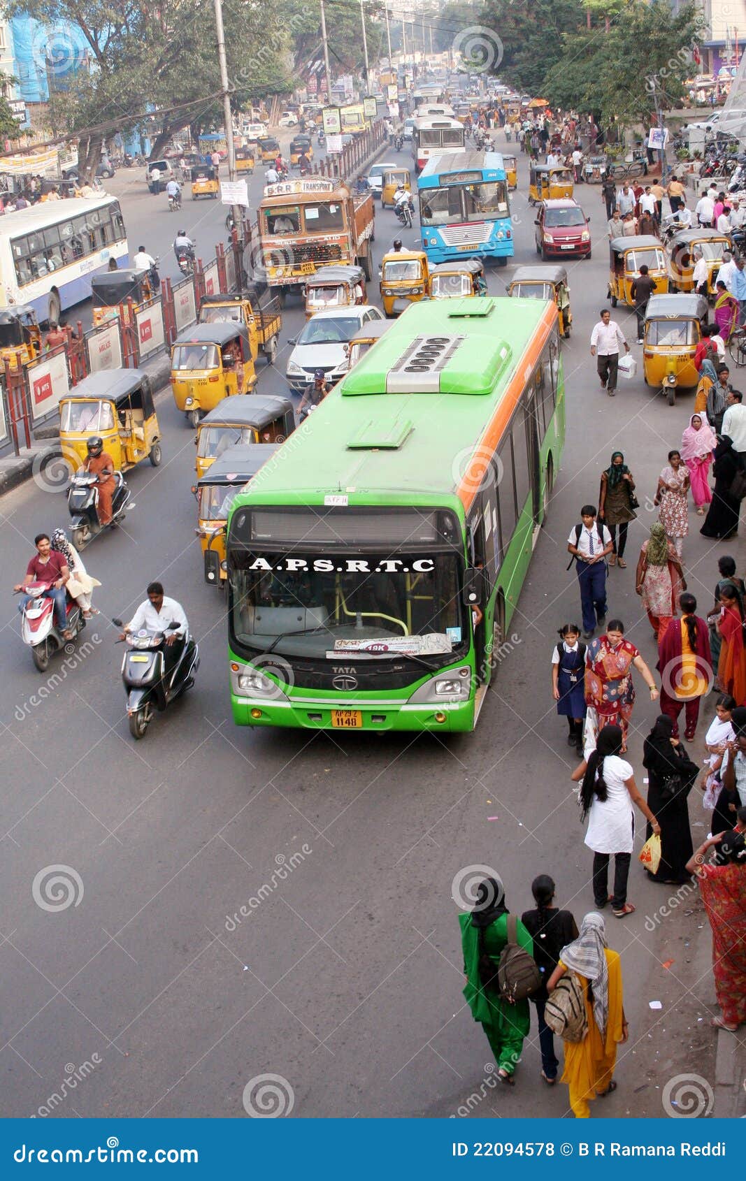 Indischer Transportbus Transport Redaktionelles Stockfoto - Bild von ...