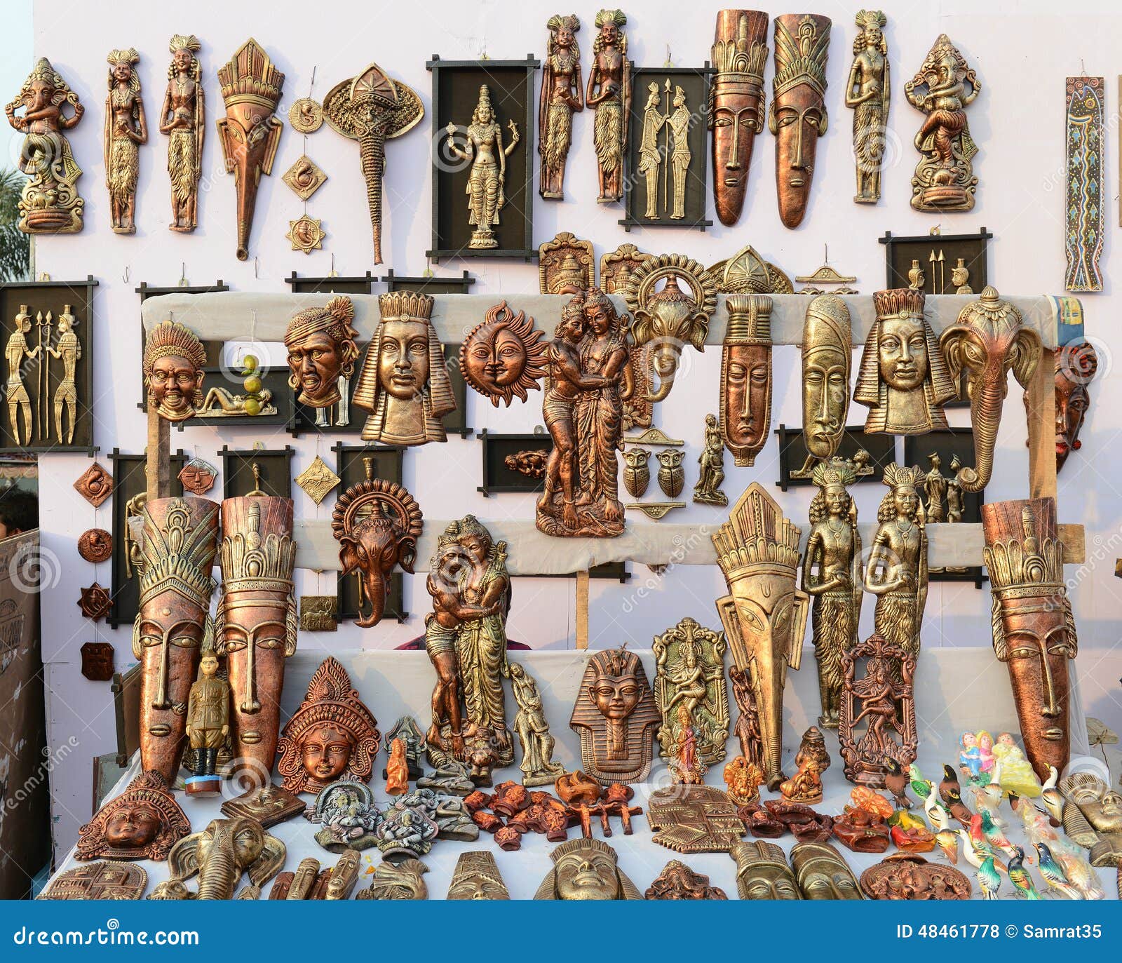 Indisches Handwerk stockfoto. Bild von asiatisch, geschenk - 48461778