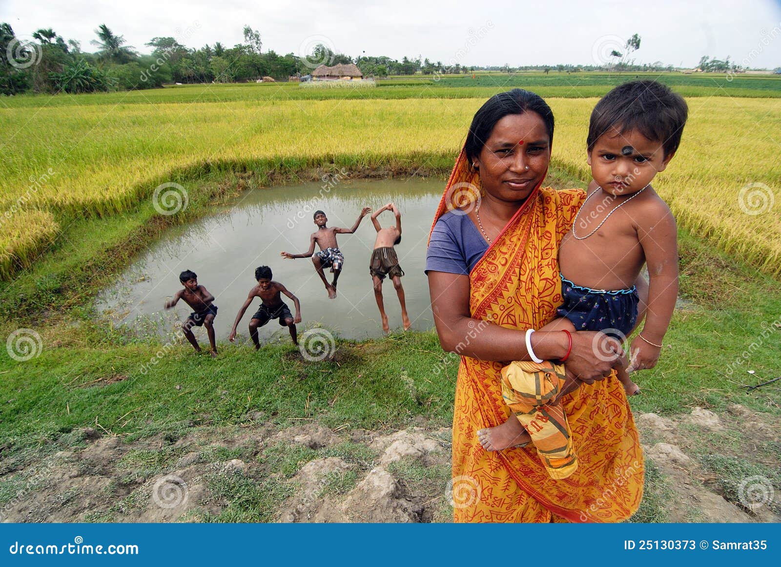 Indisk by redaktionell arkivfoto. Bild av miljö, öppet - 25130373