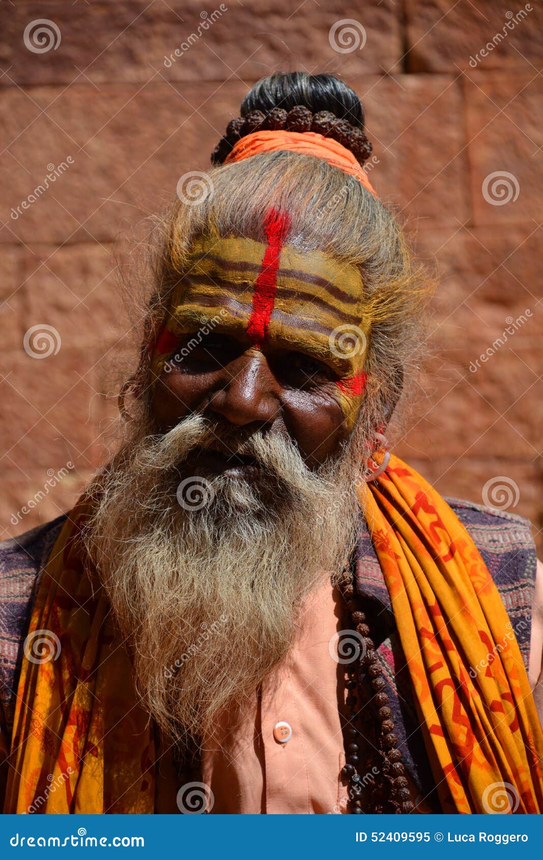 Indisk Guru Jaisalmer Rajasthan India Redaktionell Foto - Bild av ...