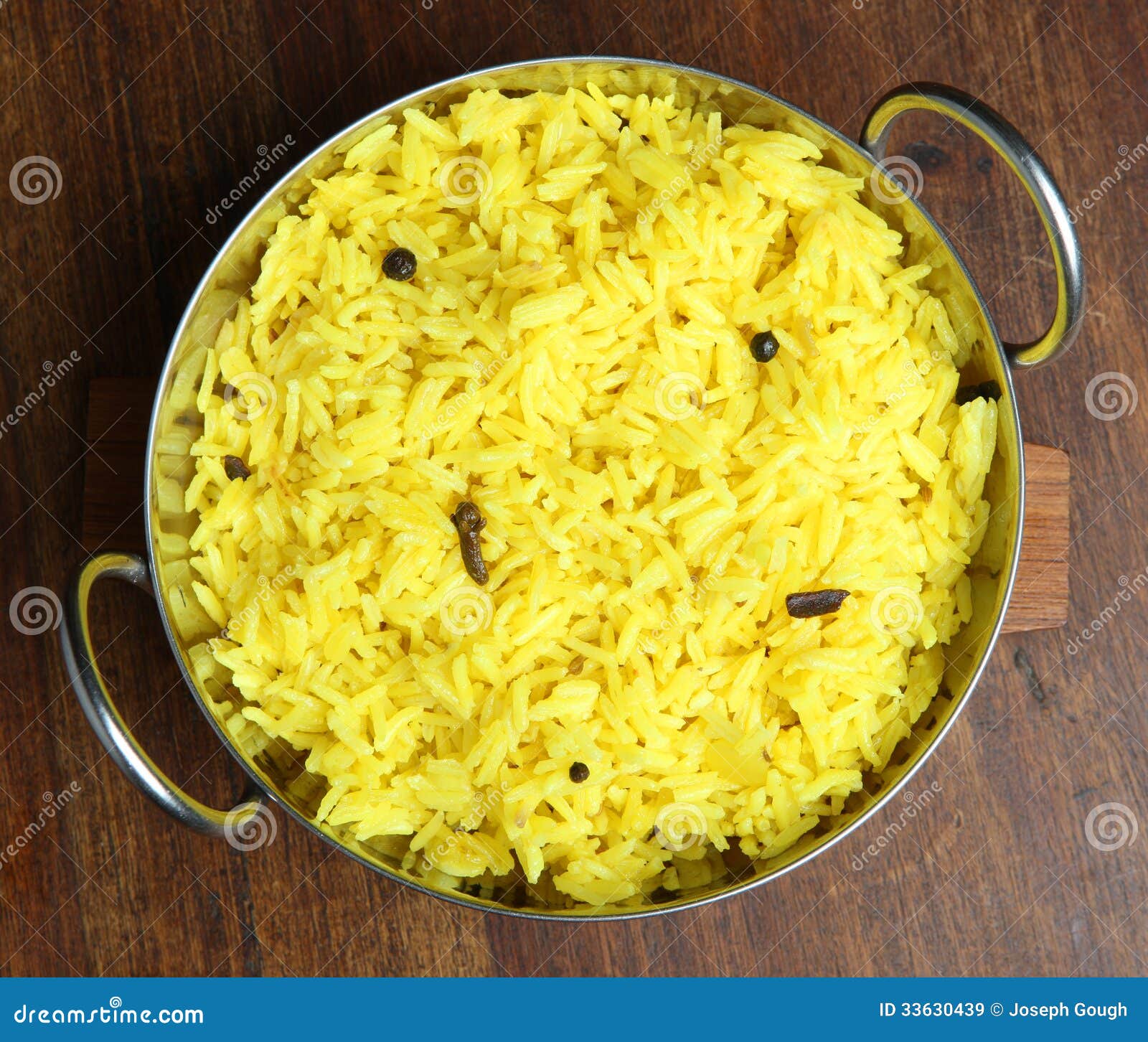 Indisk mat, pilaffris fotografering för bildbyråer. Bild av kryddor ...