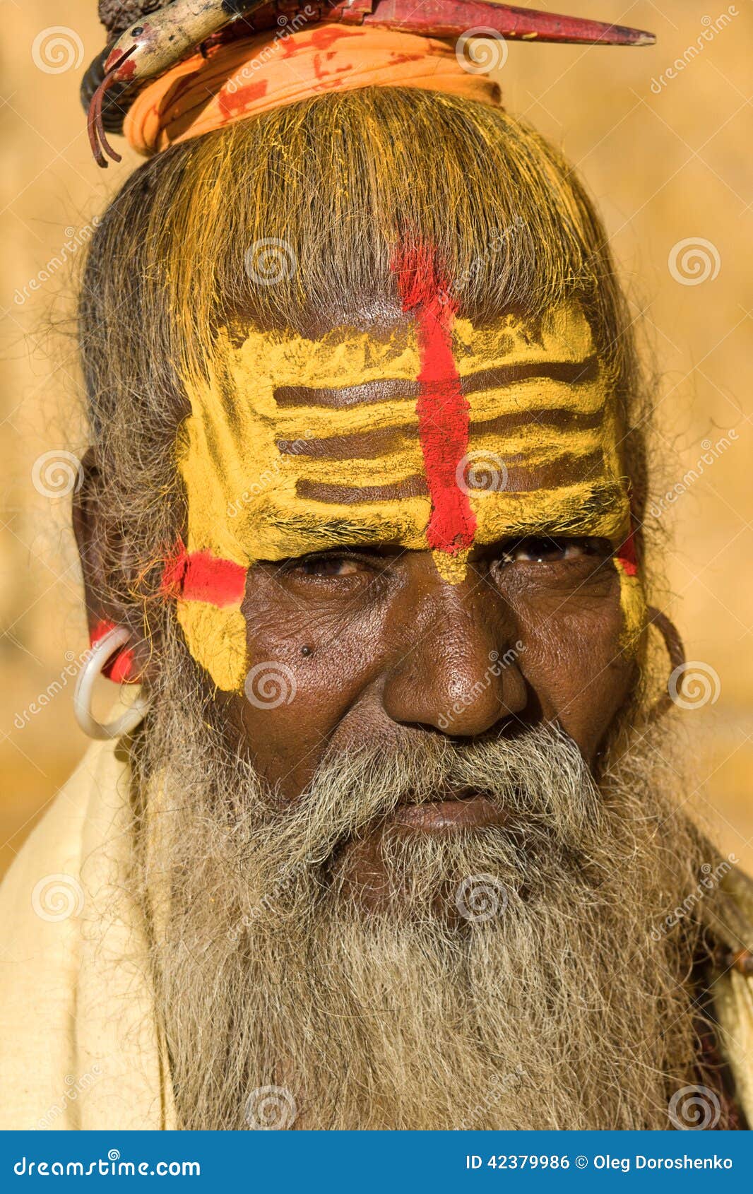 Indisk Sadhu (den Heliga Mannen) Redaktionell Bild - Bild av indien ...