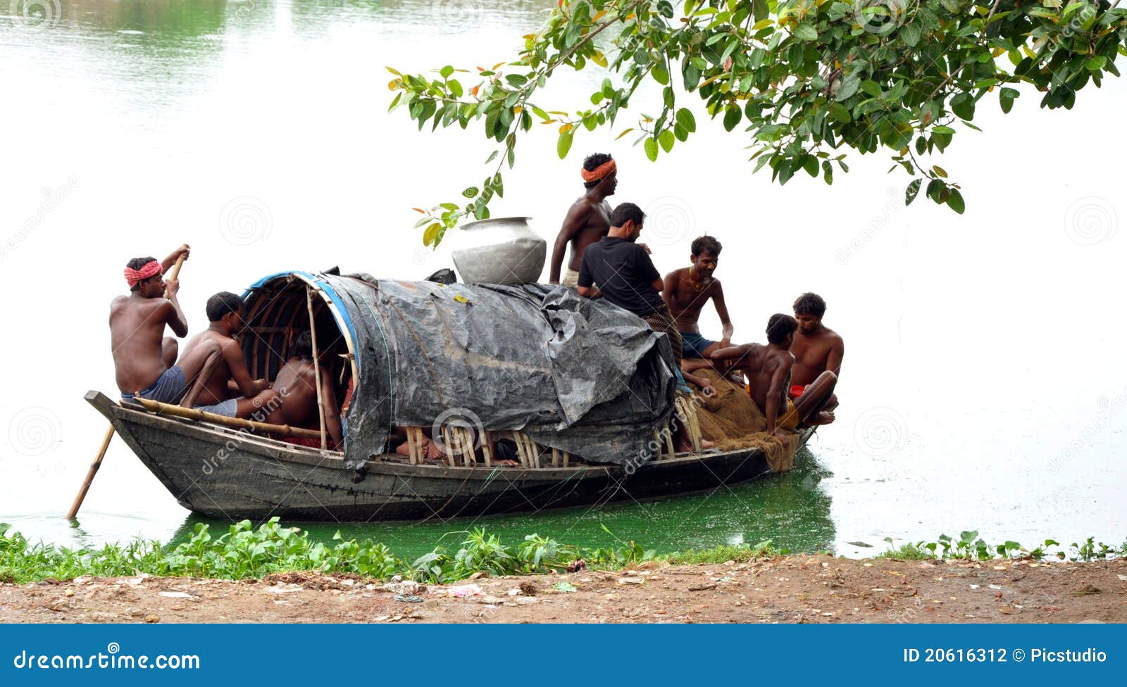 Indiska fiskare redaktionell arkivbild. Bild av indien - 20616312