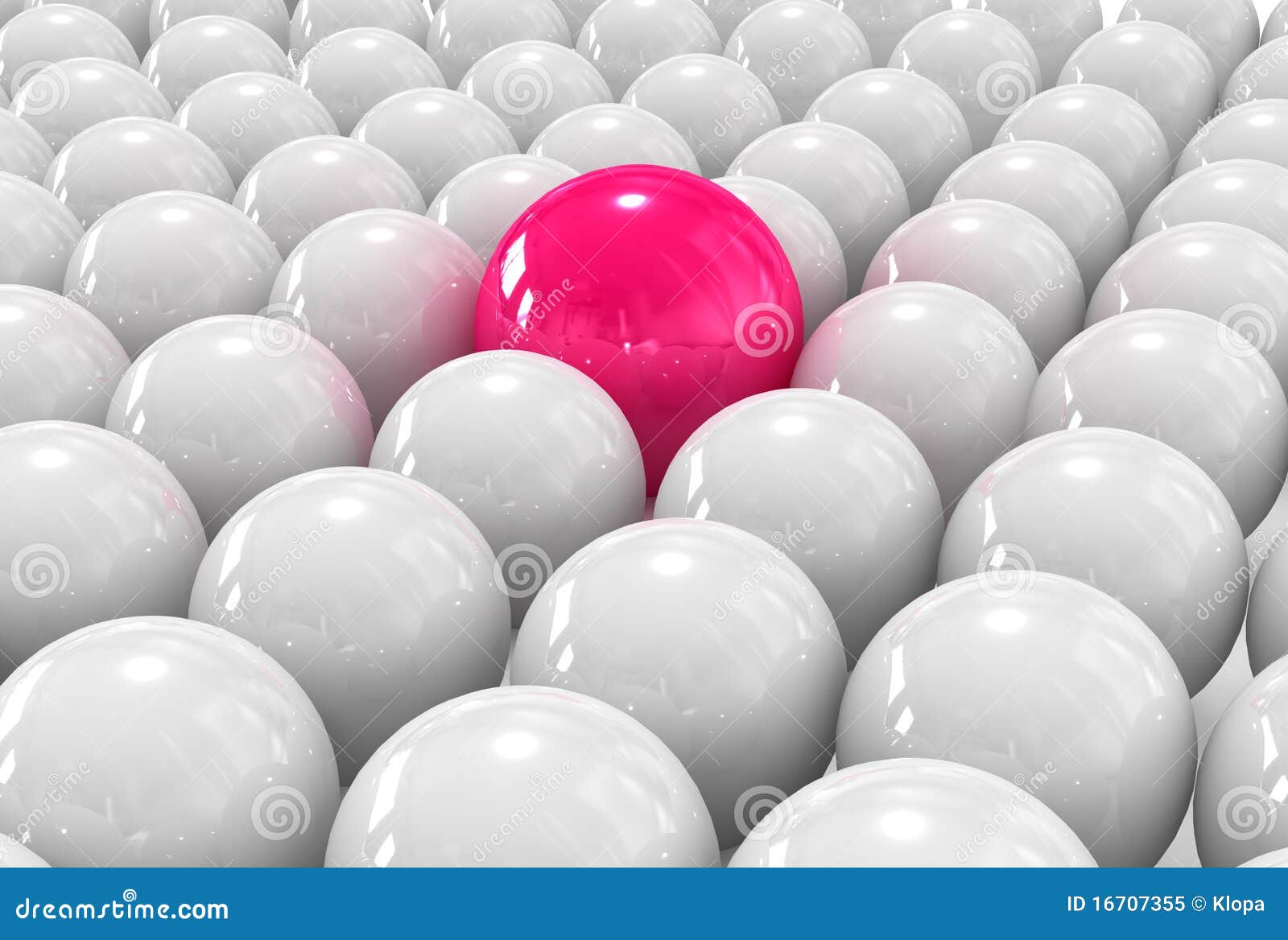 Individual 3d red ball stock illustration. Illustration of rendering ...
